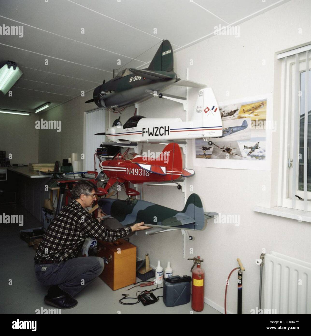 Building, among other things, a Spitfire, probably from / for the ...