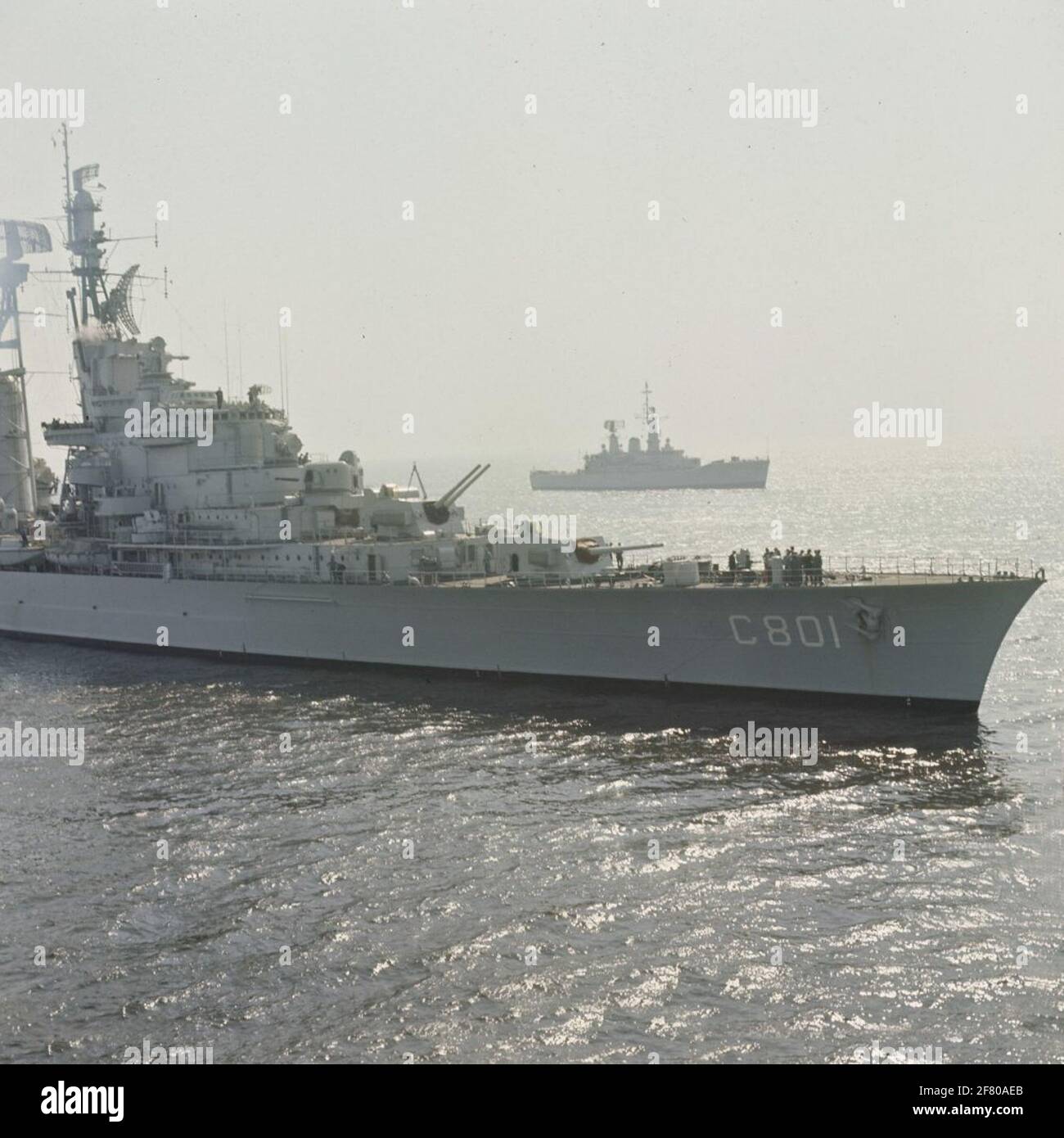 Cruiser Hr.Ms. De Ruyter (1953-1972 Stock Photo - Alamy