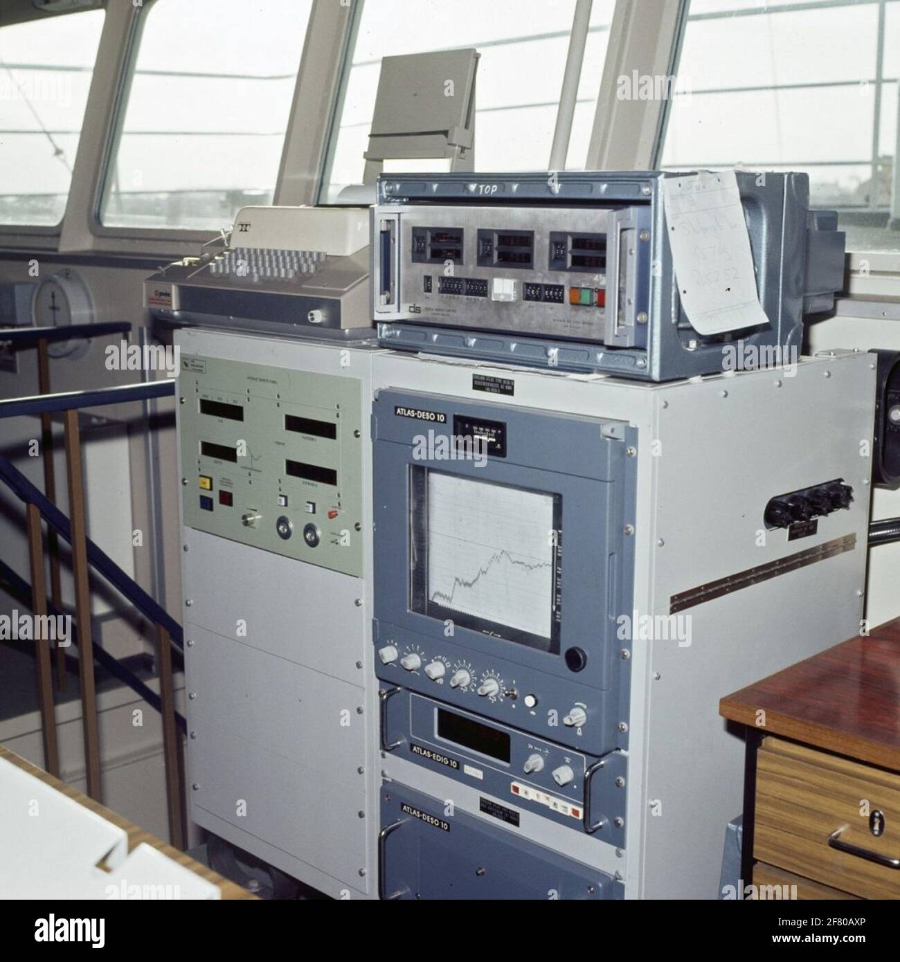 Measuring instruments A / B from the Oceanographic research vessel Hr ...