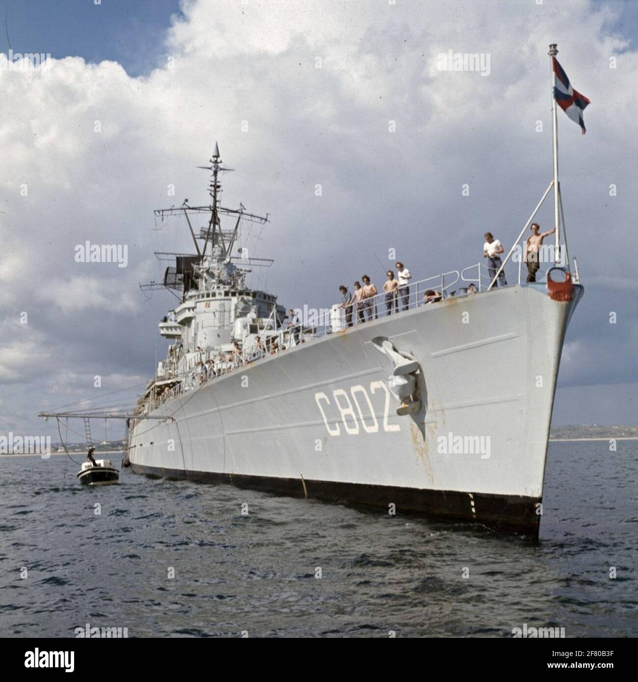Cruiser Hr.Ms. The Seven Provinces (1954-1975 Stock Photo - Alamy