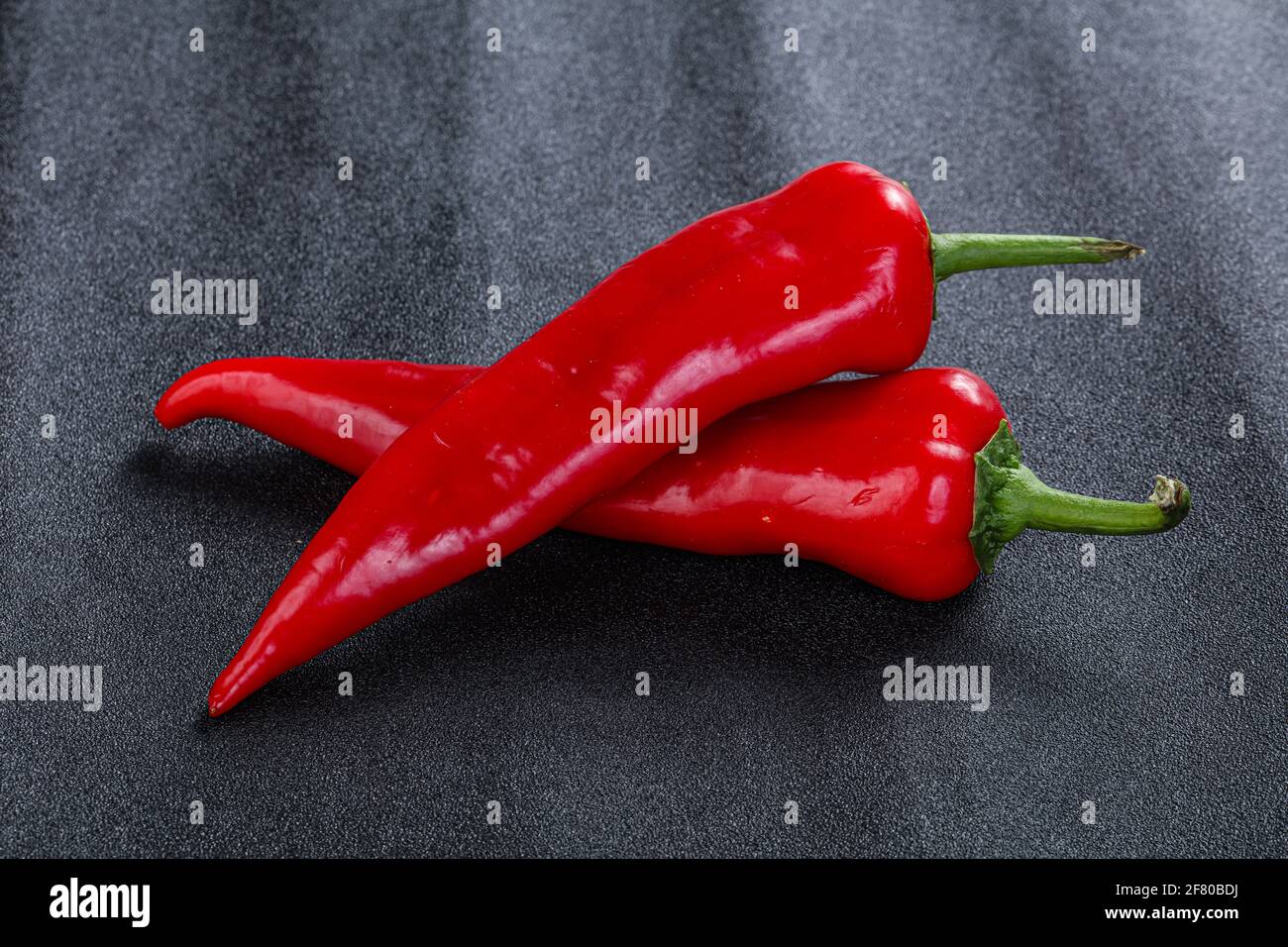 Organic Ramiro red pepper - healthy food Stock Photo - Alamy