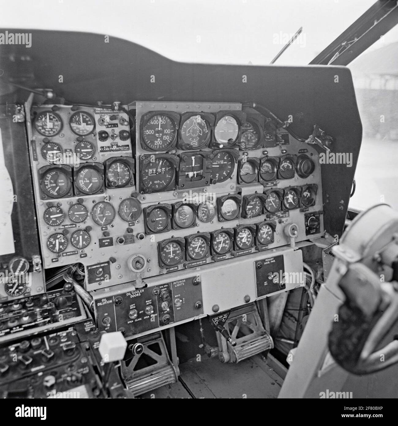 Maritime patrol fluid Lockheed SP-2H Neptune (1961-1982), interior ...