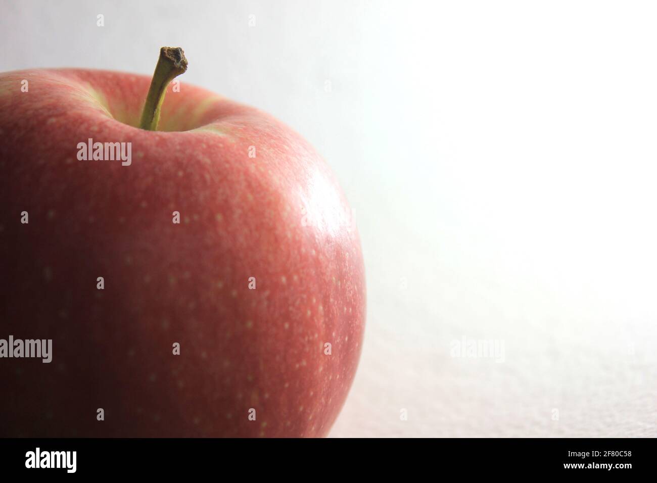 An apple Closeup View Stock Photo - Alamy