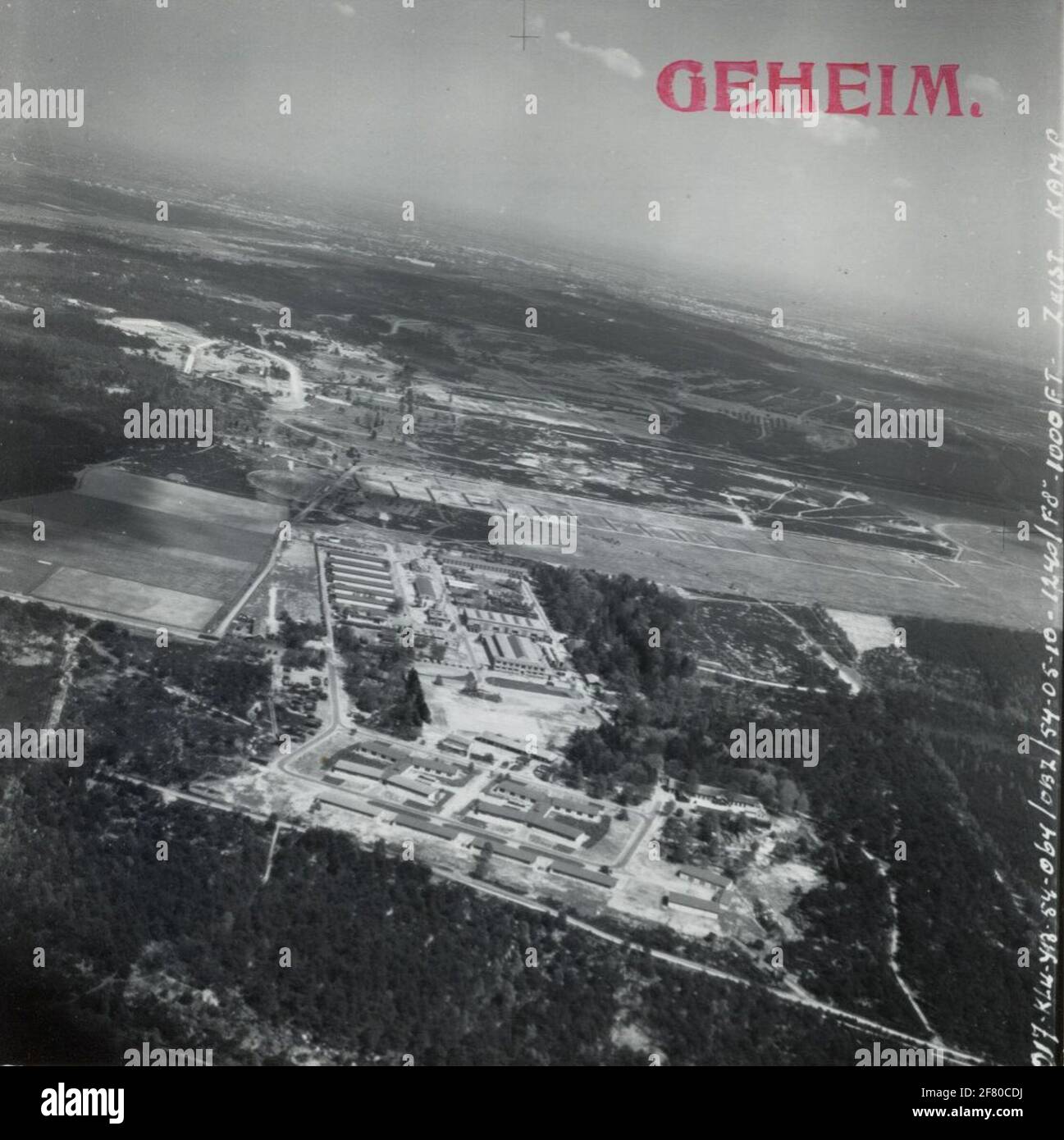 Kamp van Zeist, taken from 300 m height Stock Photo - Alamy