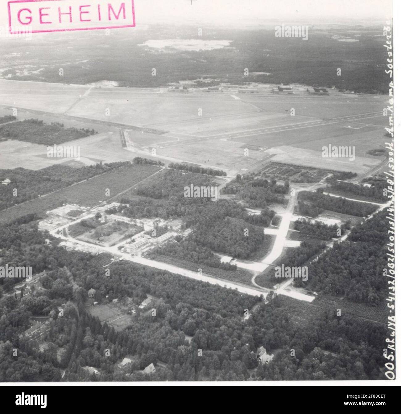 Aerial photo of American camp and surroundings in Soesterberg ...