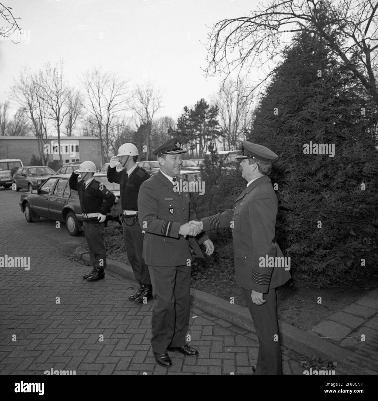 Photo reportage of General-Major Kite Visit C. Barendregt (commander ...