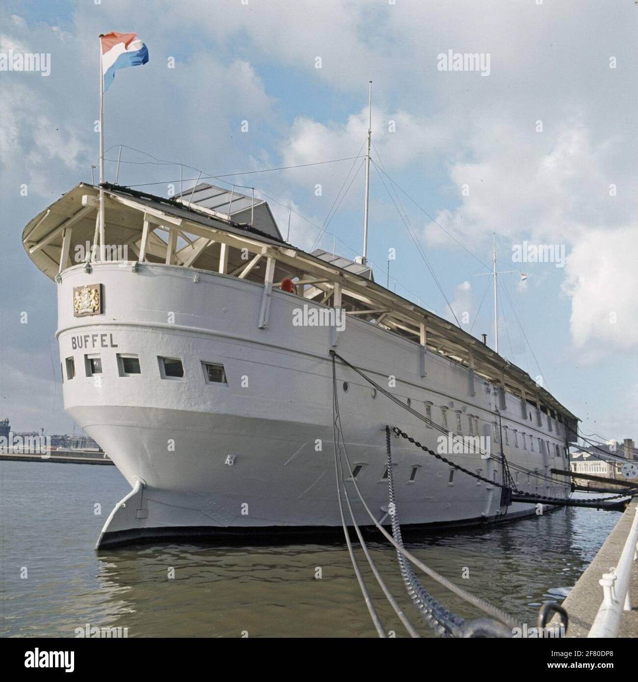 The Buffel (1894-1973 guard ship from 1947 to 884, formerhr.ms. Buffalo ...