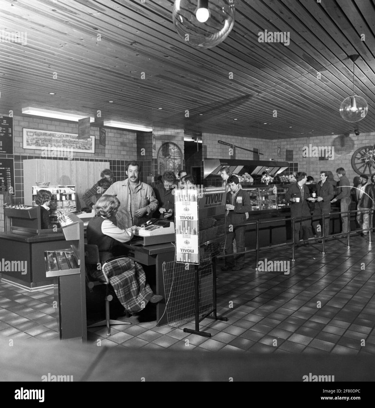 Movement desk and cash register of the operating office of the ...