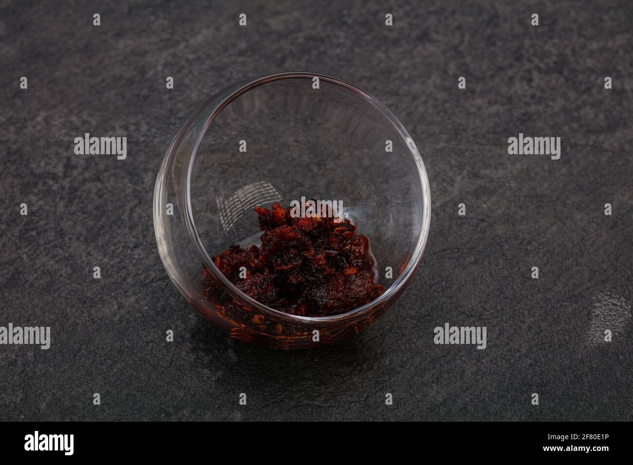 Vietnamese Fried chili pepper sauce with oil Stock Photo - Alamy