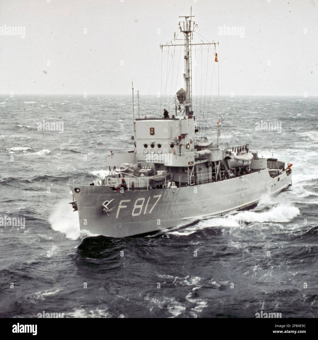 The predator class frigate hr.ms. Wolf (1954-1984 Stock Photo - Alamy