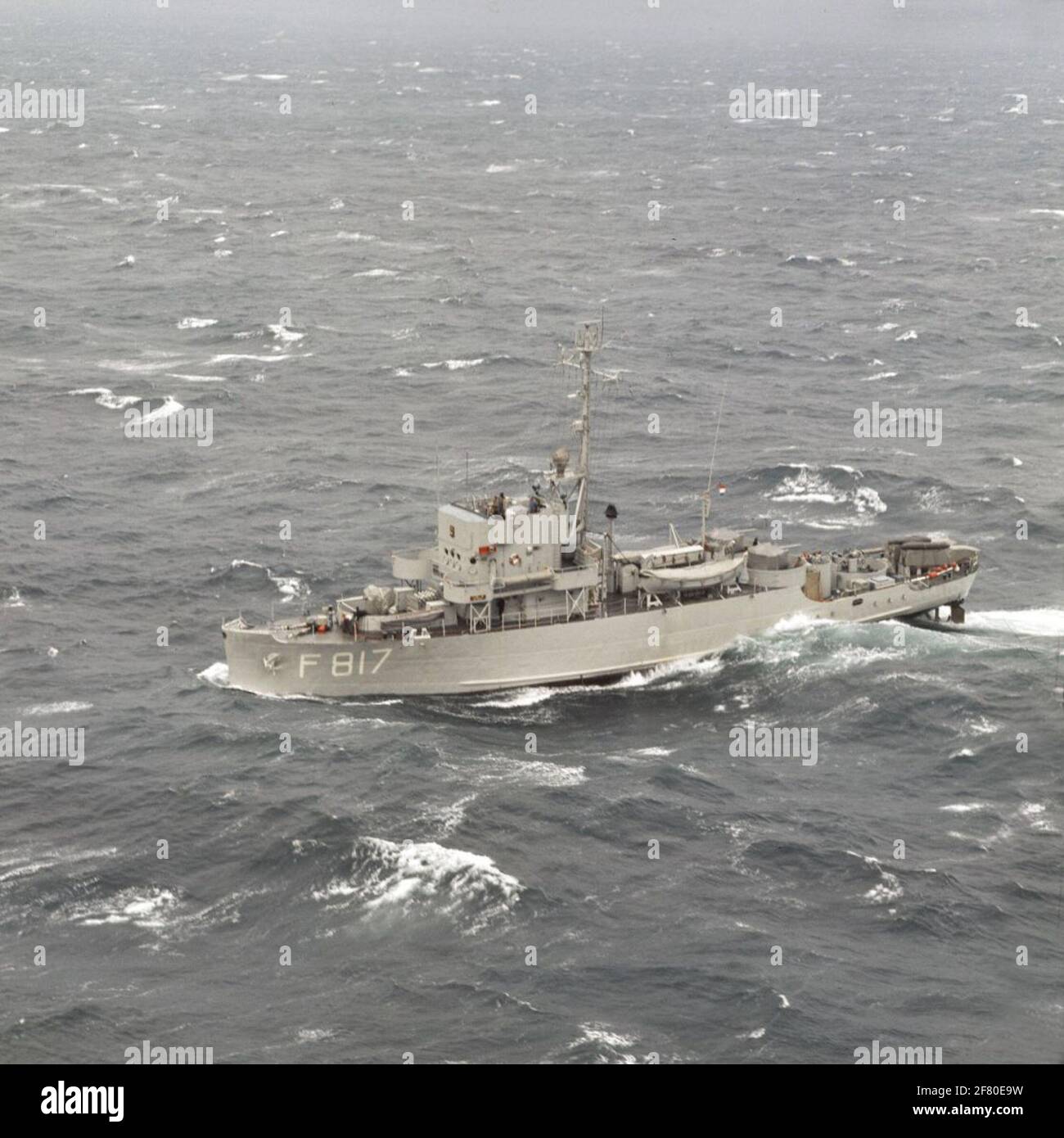 The predator class frigate hr.ms. Wolf (ex-US PCE 1607, 1954-1984 Stock ...