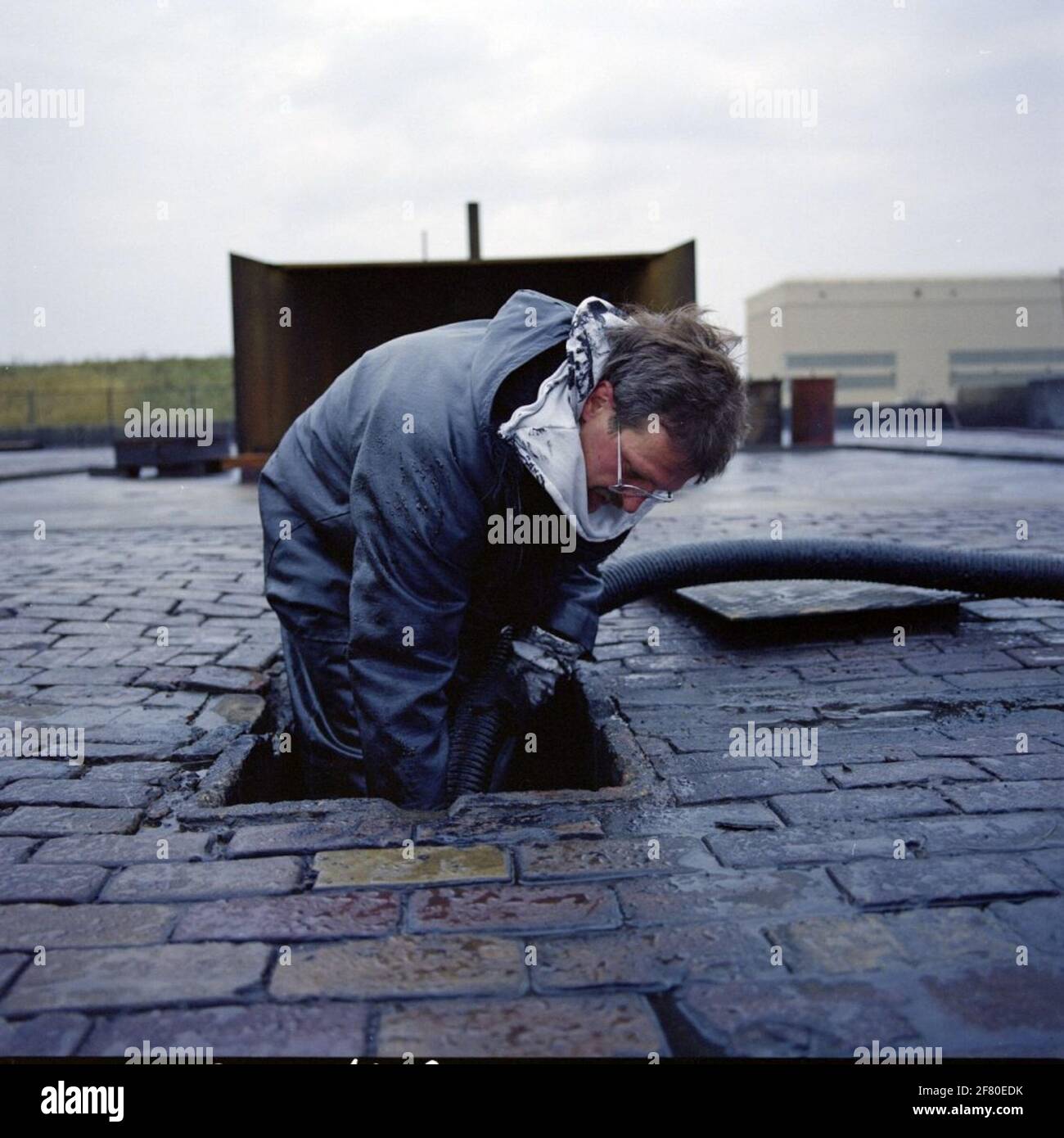 Emptying and cleaning the waste tanks of the NBCD school the pyromaniac ...