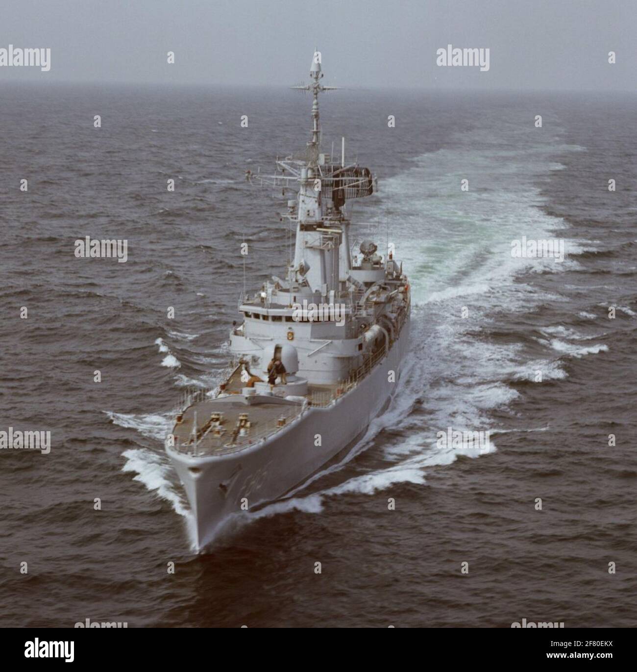 Hr.ms. Evertsen. (1966 - 1989) Frigate from the Speyk class Stock Photo ...