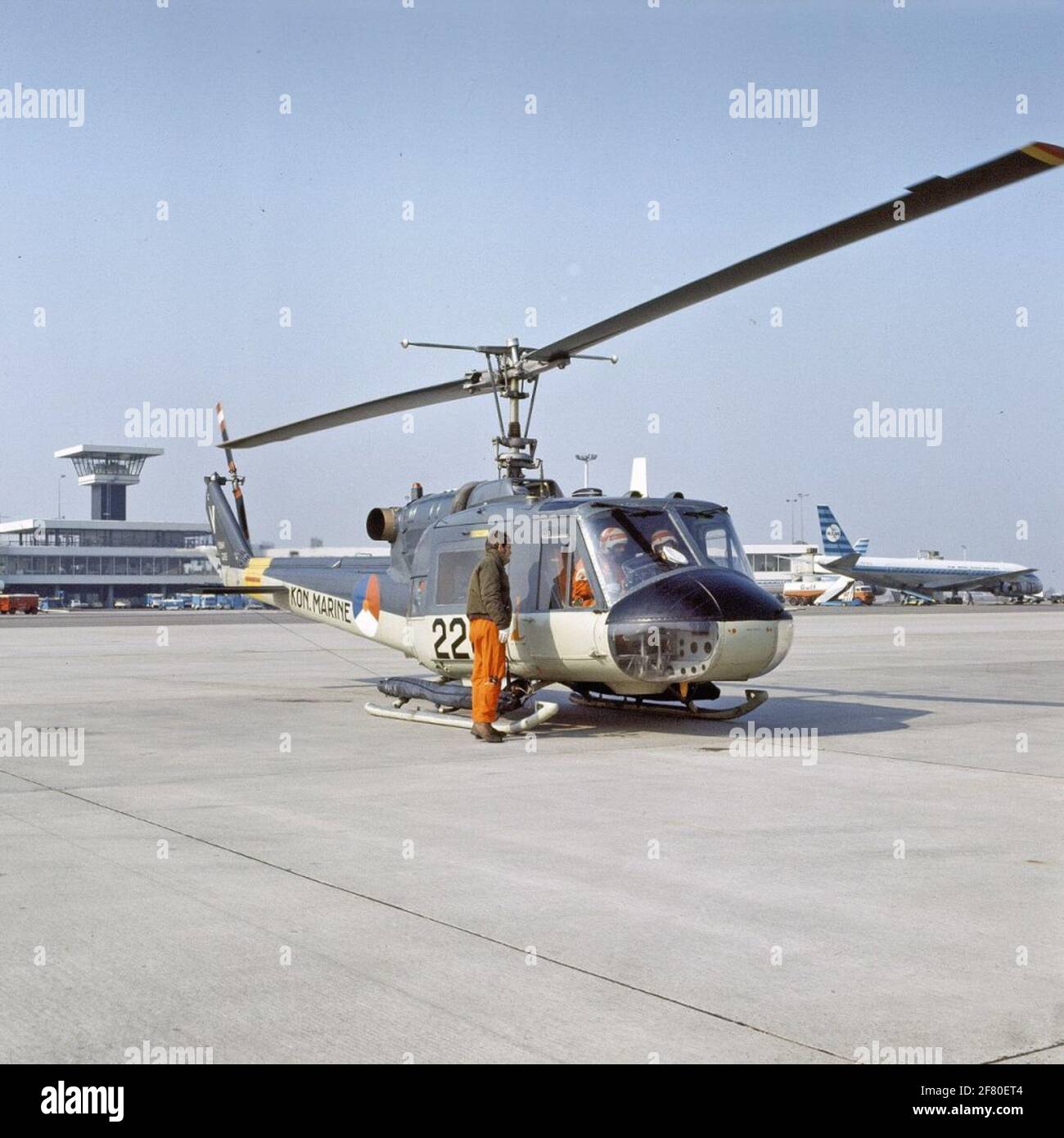 An Agusta-Bell 204B (I) UH-1 Air Sea Rescue (ASR) / Transport ...