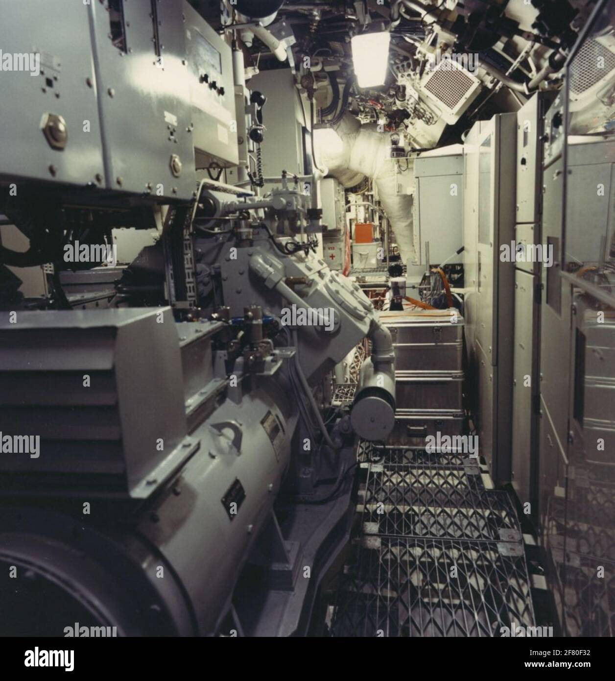 Submarine hr.ms. Sea lion (1990 -...) Interior Stock Photo - Alamy