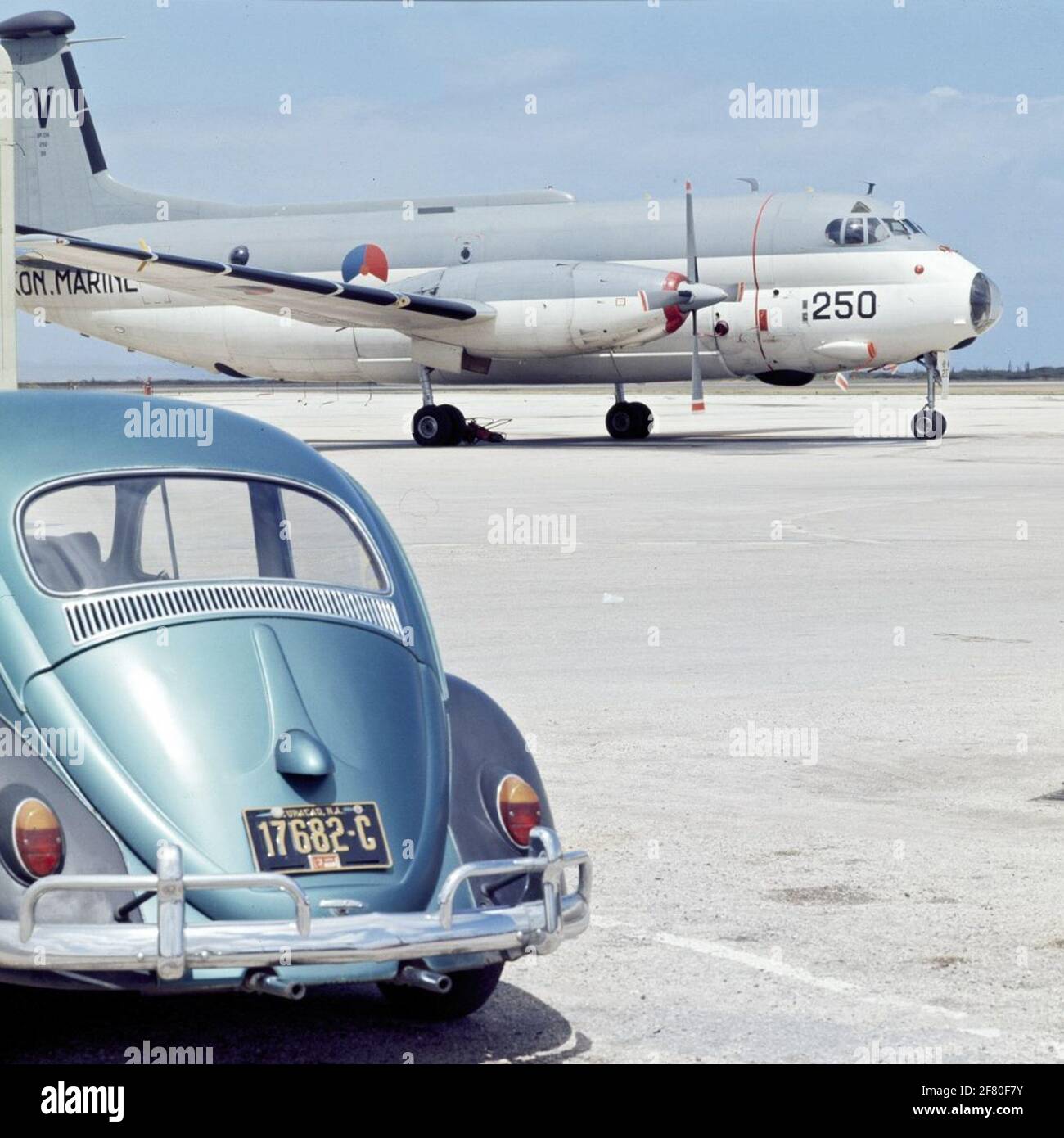 The Breguet BR1150 Atlantic (SP-13A) maritime patrol flour 250 (1970 ...