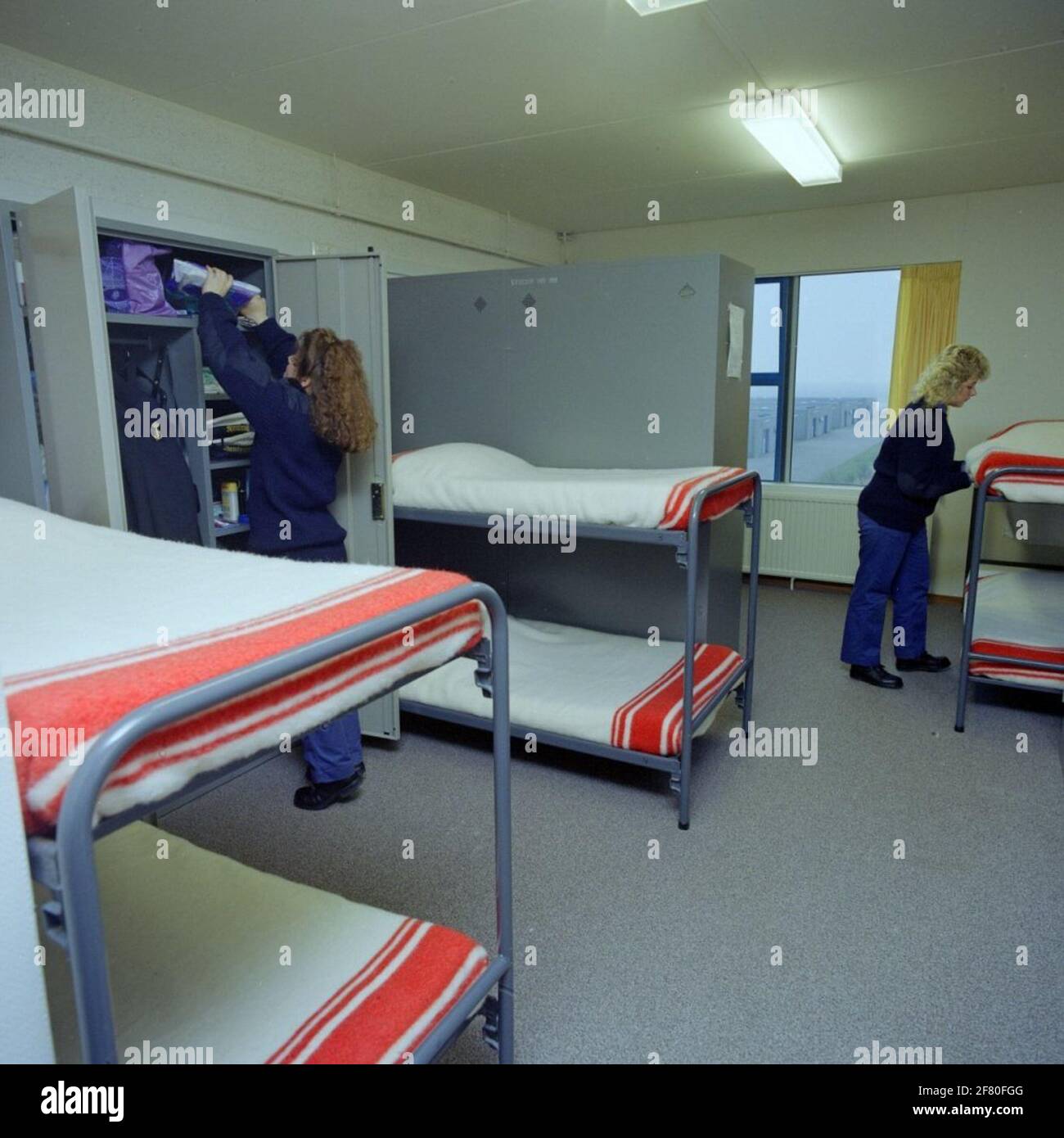 New construction crew quarters Marine Barracks Willemsoord Stock Photo ...