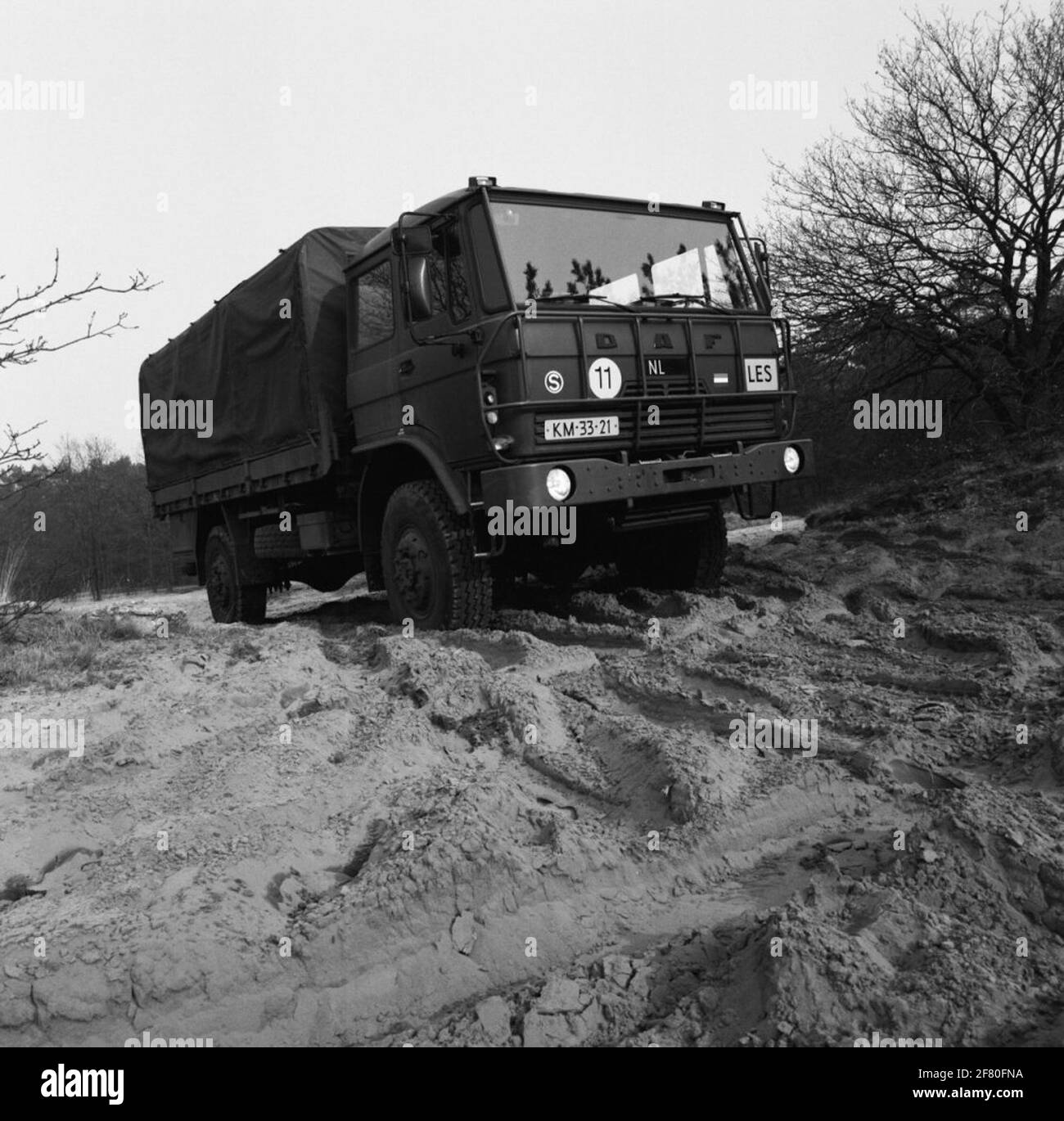 DAF YA-4440 truck for the Marines Corps in the field. MarinedaTachment ...