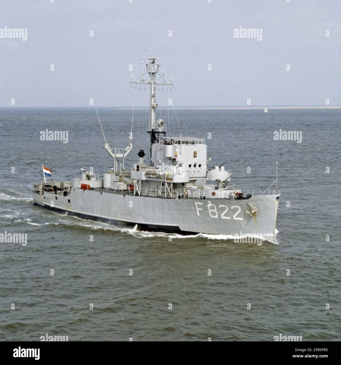 The predator class frigate hr.ms. Jaguar (ex-US PCE 1609, 1954-1983 ...