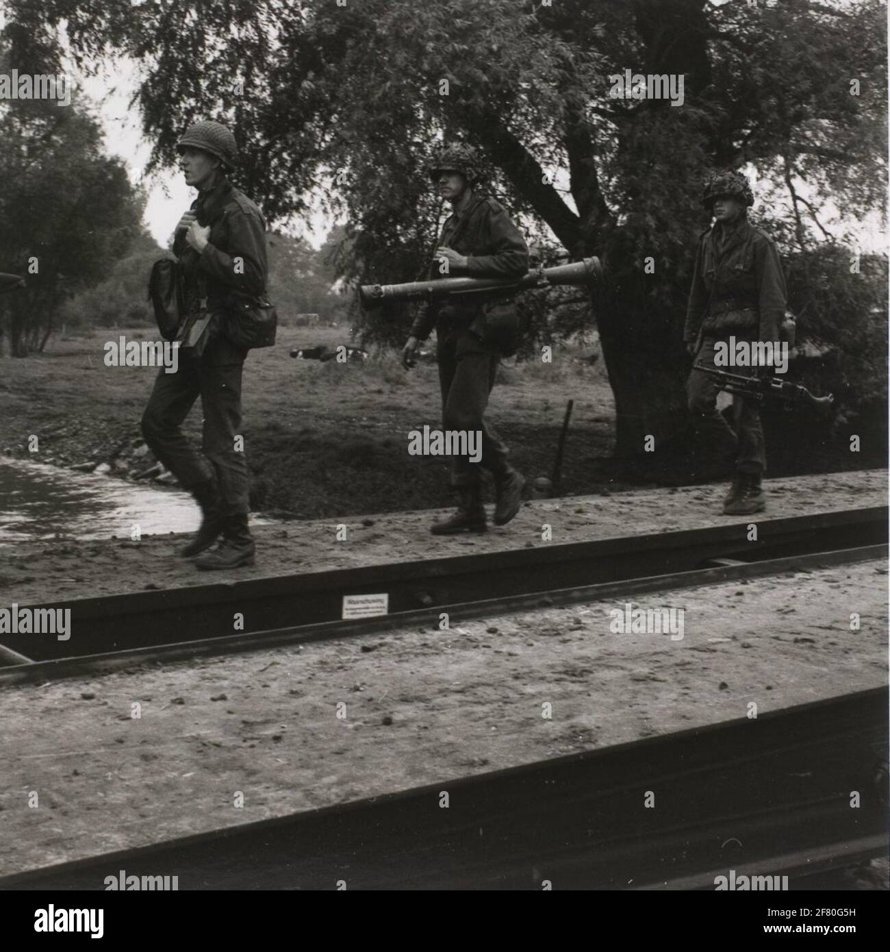 During an exercise in a rural area, soldiers run across an emergency ...
