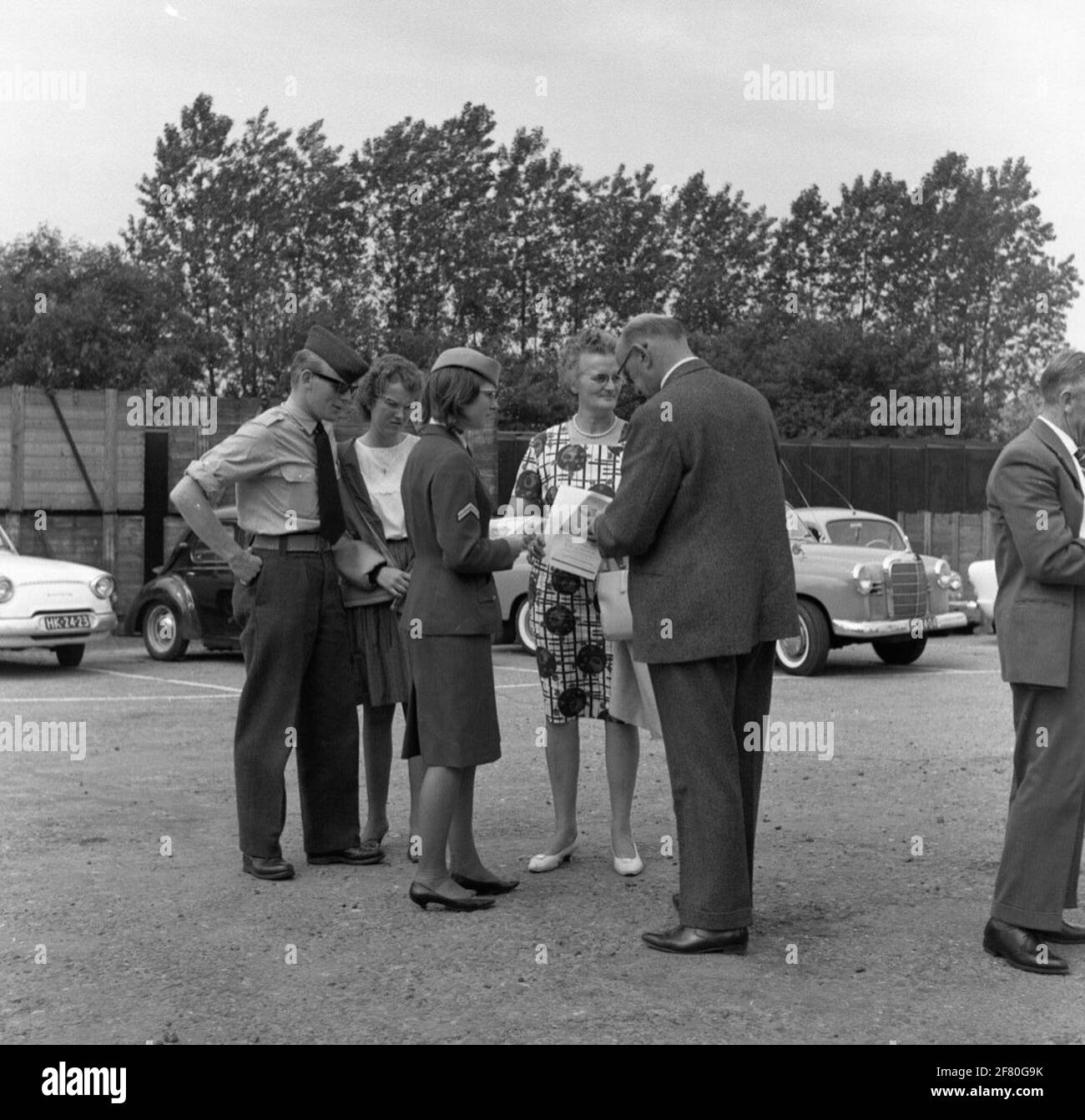 Staff day out Black and White Stock Photos & Images - Alamy