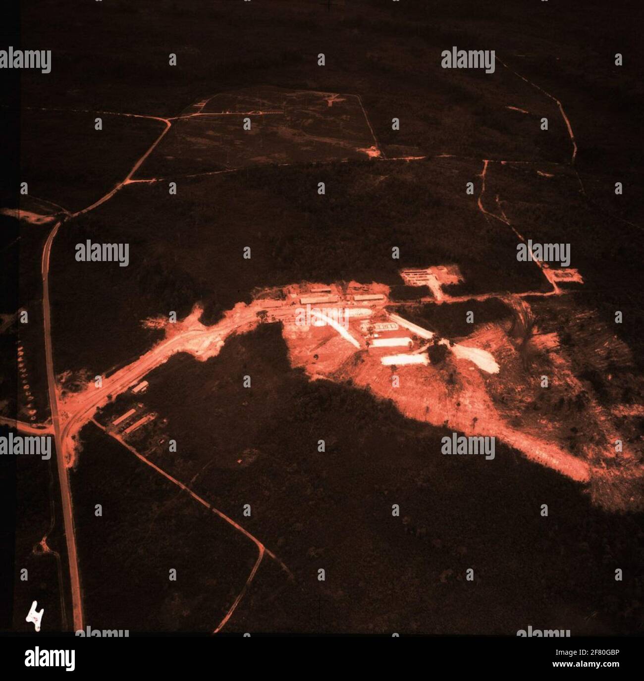 Aerial view of Soesterberg. Year unknown Stock Photo - Alamy