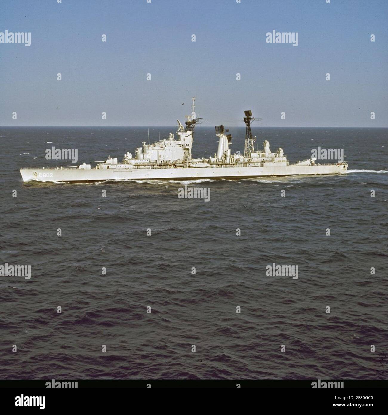 Cruiser Hr.Ms. The Seven Provinces (1954-1975 Stock Photo - Alamy