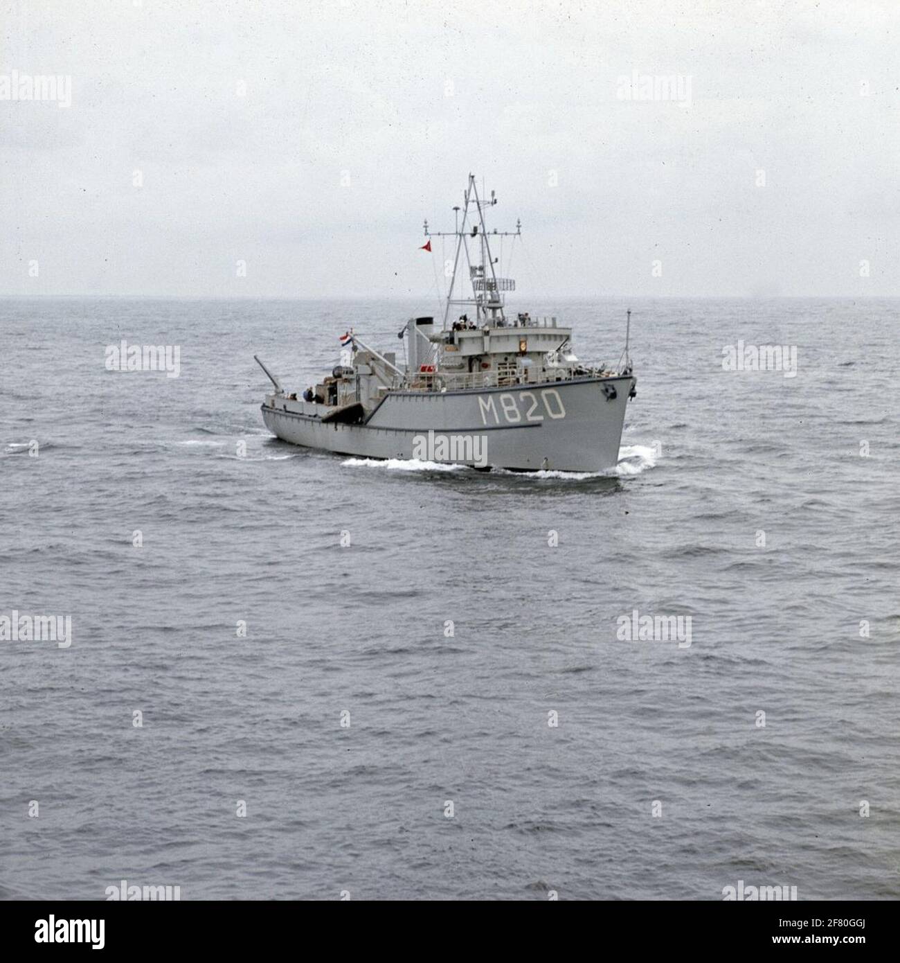 The coastal mine sweeper Hr.Ms. Woerden (EX-MSC 182, 1957-1990 ...