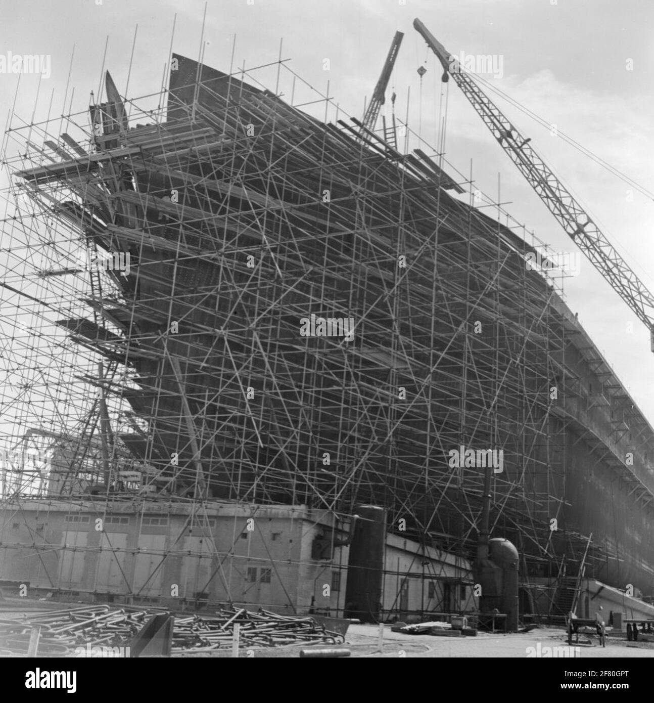 Submarine booth (s) of the B-Class under construction. Is part of ...