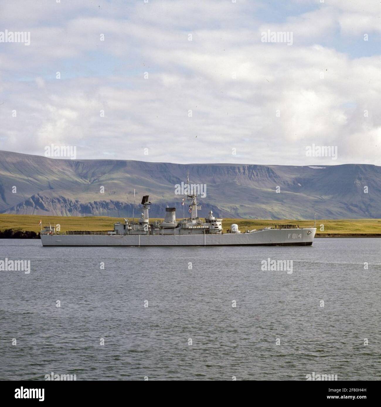The Frigate Hr.Ms. Isaac Sweers (1968-1990 Stock Photo - Alamy