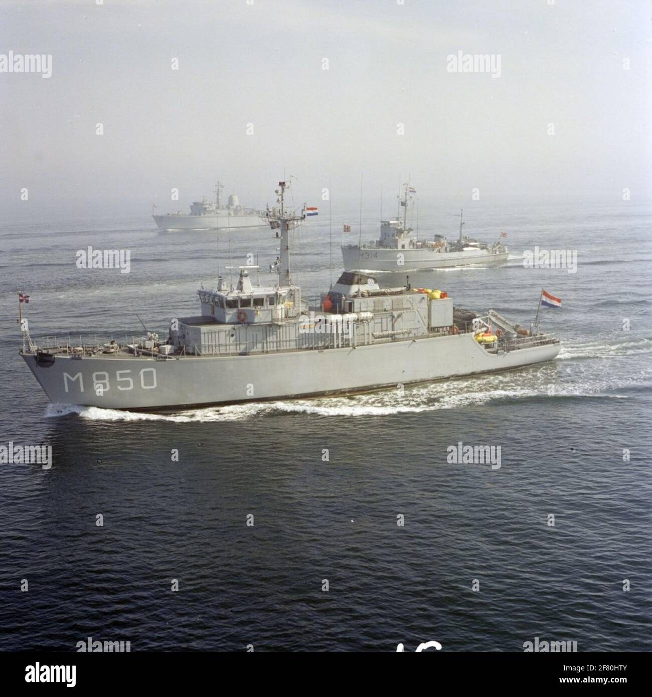 Aerial recording of ships belonging to Nato StanavForchan (Standing ...