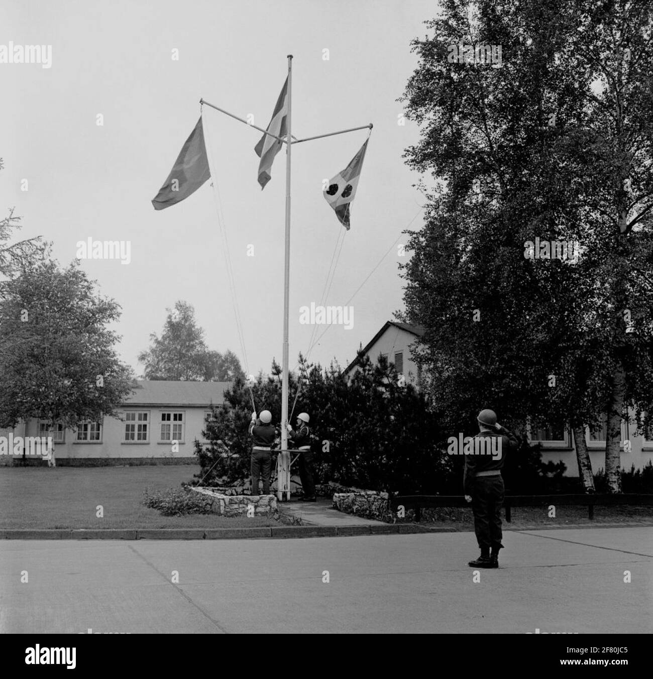 Guided visit Black and White Stock Photos & Images - Alamy