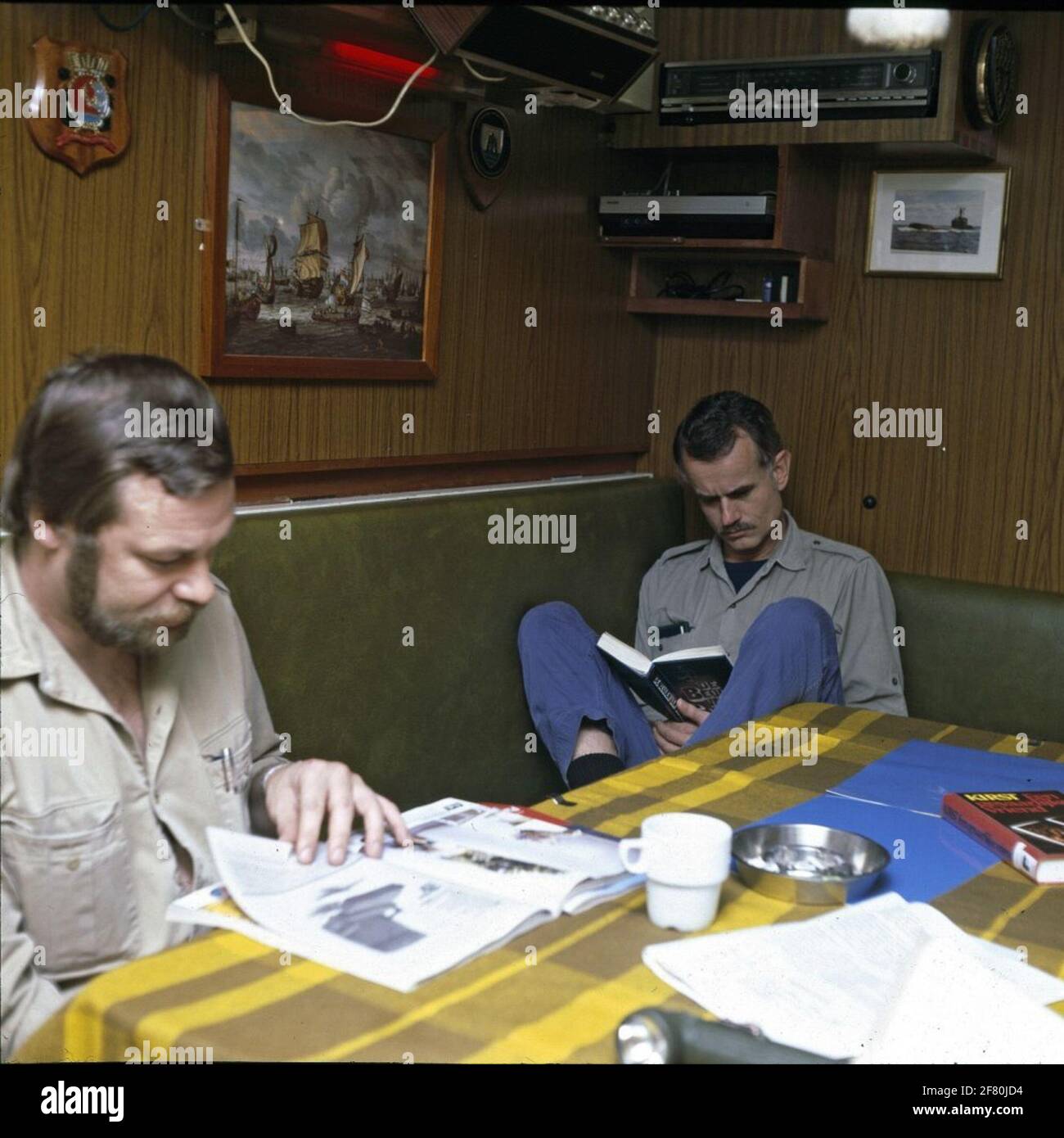 Stay Crew A / B from the submarine Hr.Ms. Swordfish (1972-1994 Stock ...