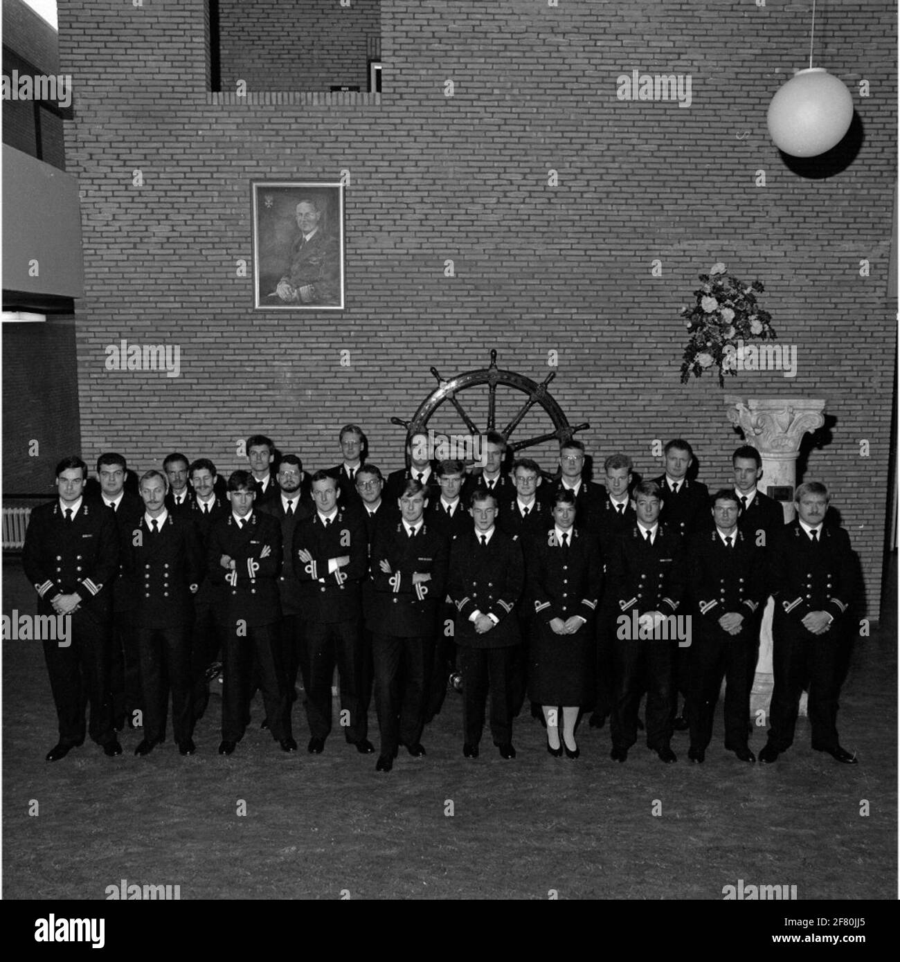 Class photo January 1991 from the training to command-relief officer ...