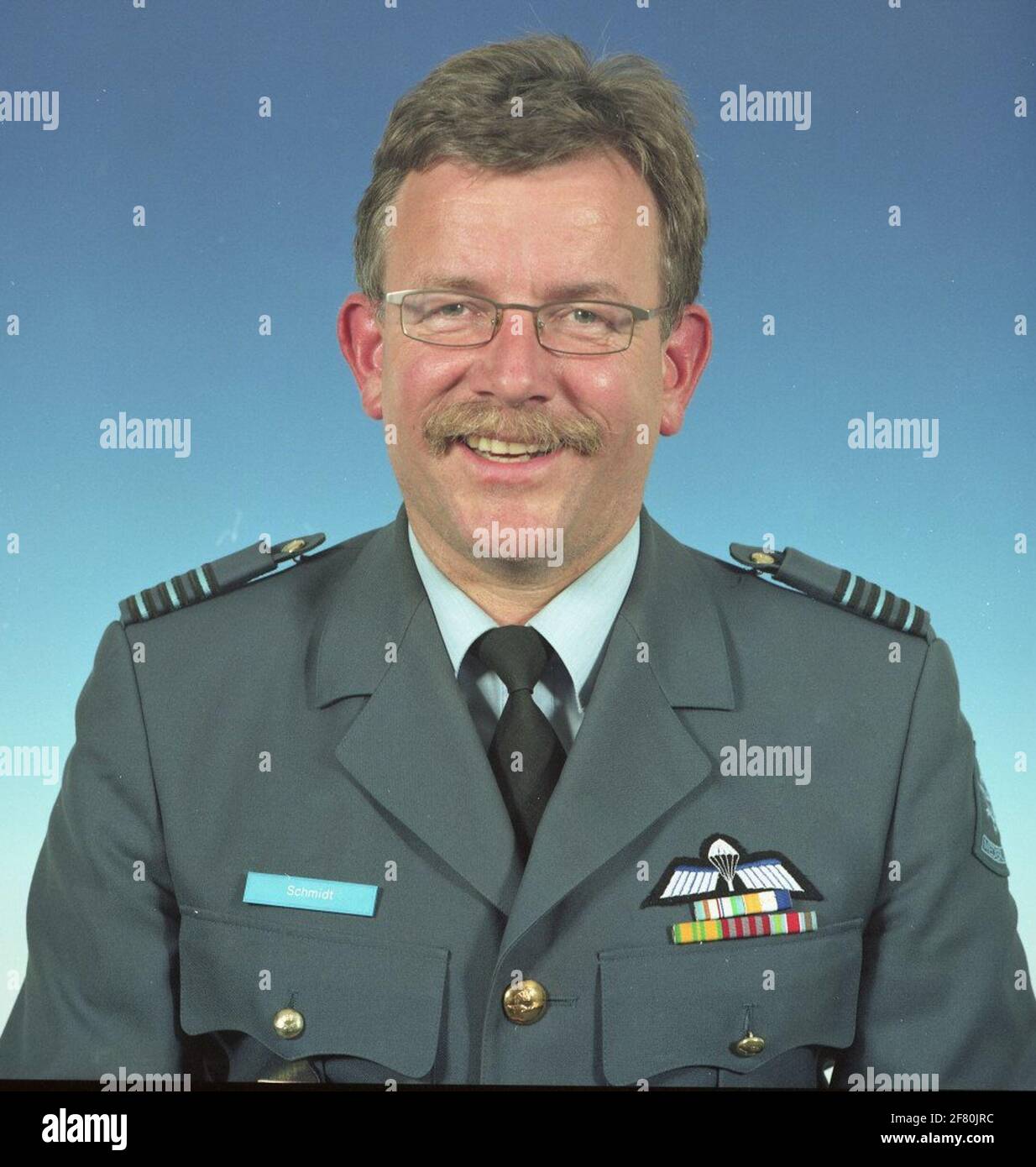 Lieutenant-Colonel Rob Schmidt, born in 1956 Stock Photo - Alamy