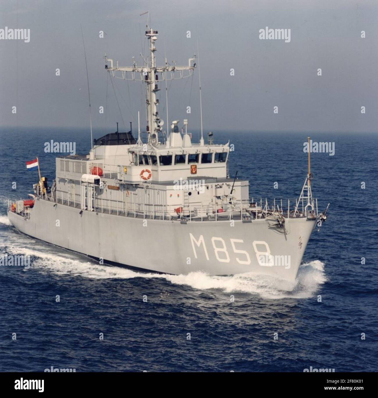 Mine hunter Hr.Ms. Middelburg (1986-present Stock Photo - Alamy