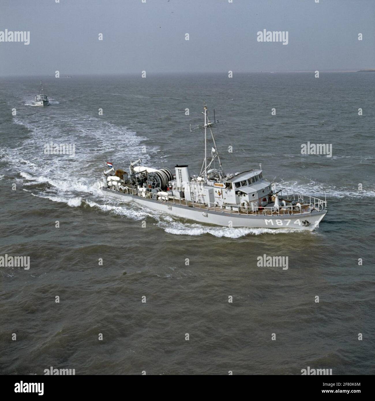 Hr.ms. Shallow water mine sweep Chomff (1960 Stock Photo - Alamy