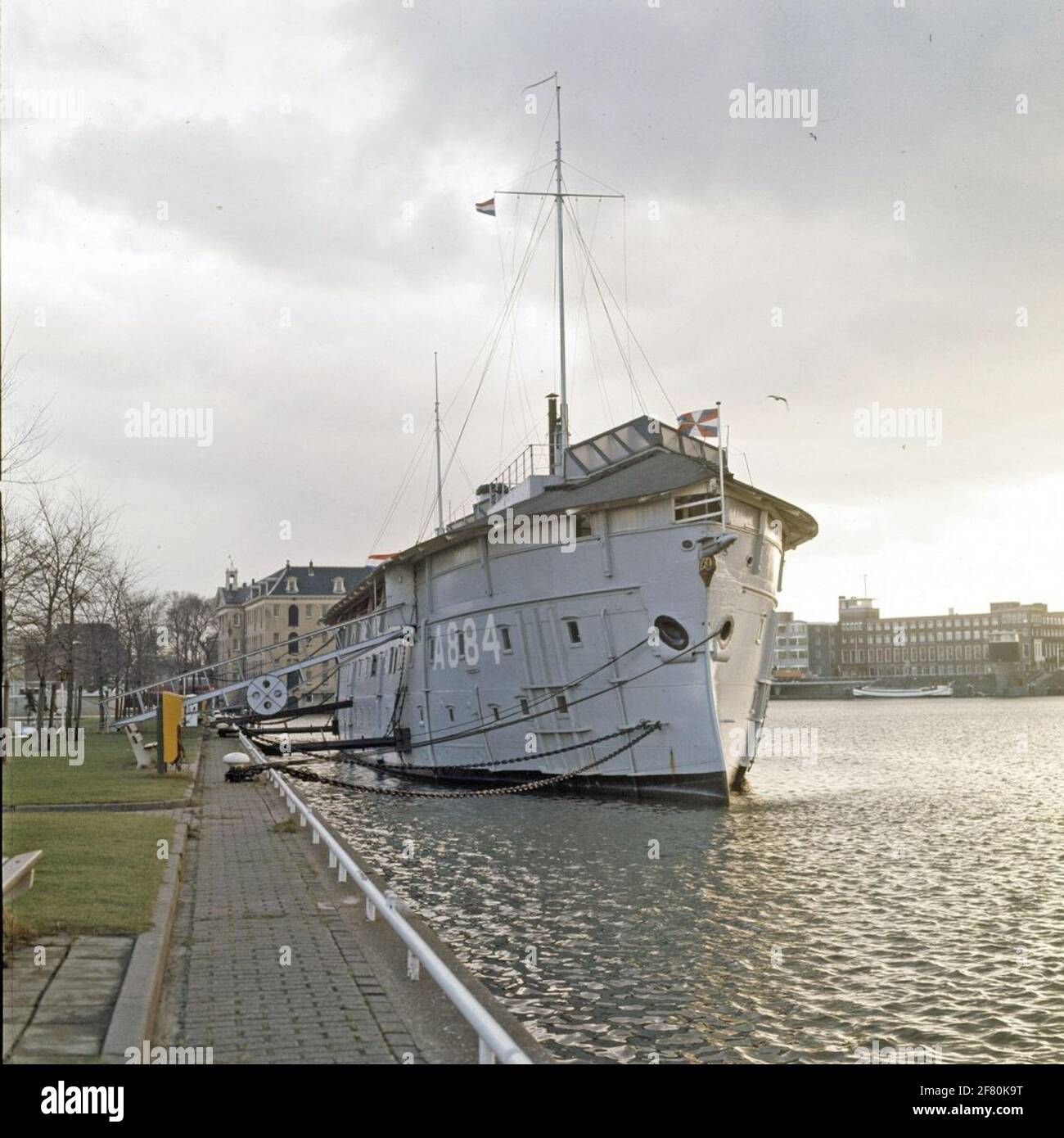The Buffel (1894-1973 guard ship from 1947 to 884, formerhr.ms. Buffalo ...