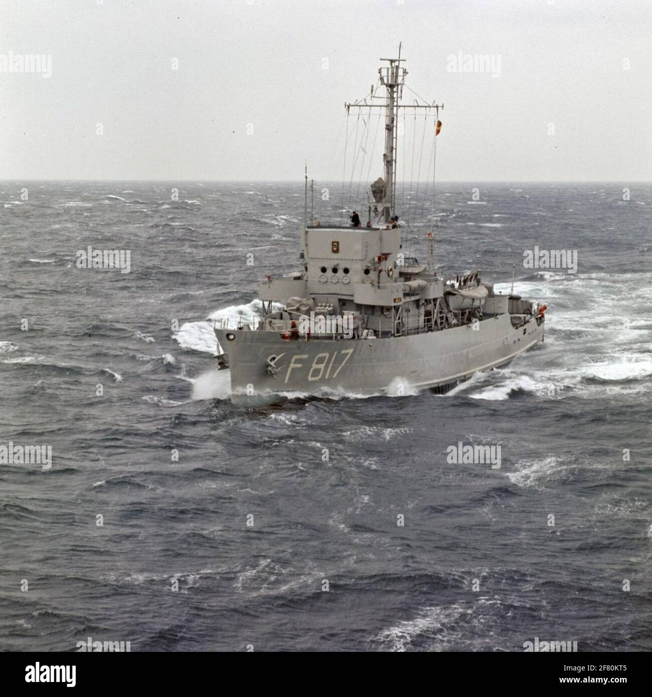 The predator class frigate hr.ms. Wolf (ex-US PCE 1607, 1954-1984 Stock ...