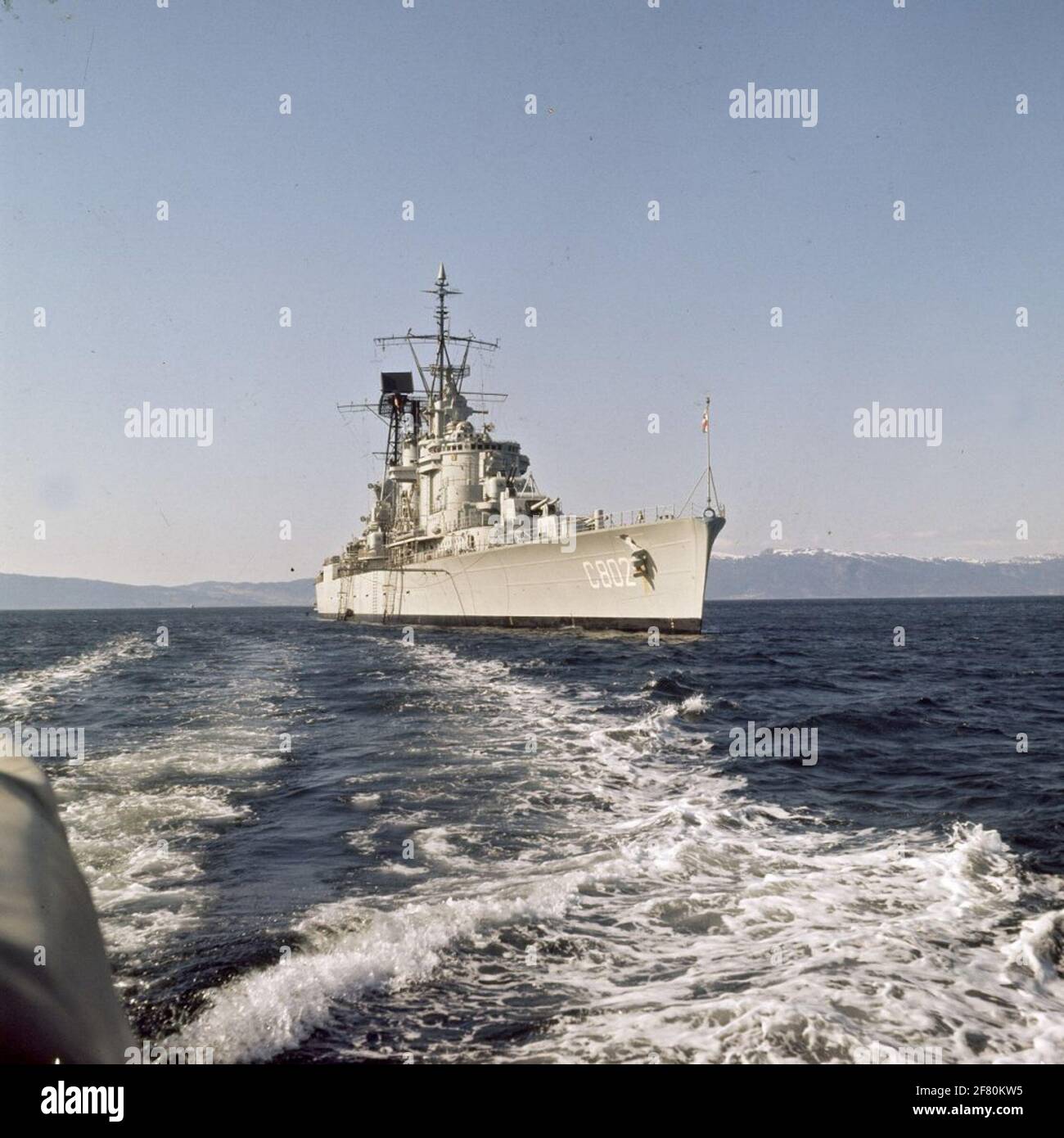 Cruiser Hr.Ms. The Seven Provinces (1954-1975 Stock Photo - Alamy