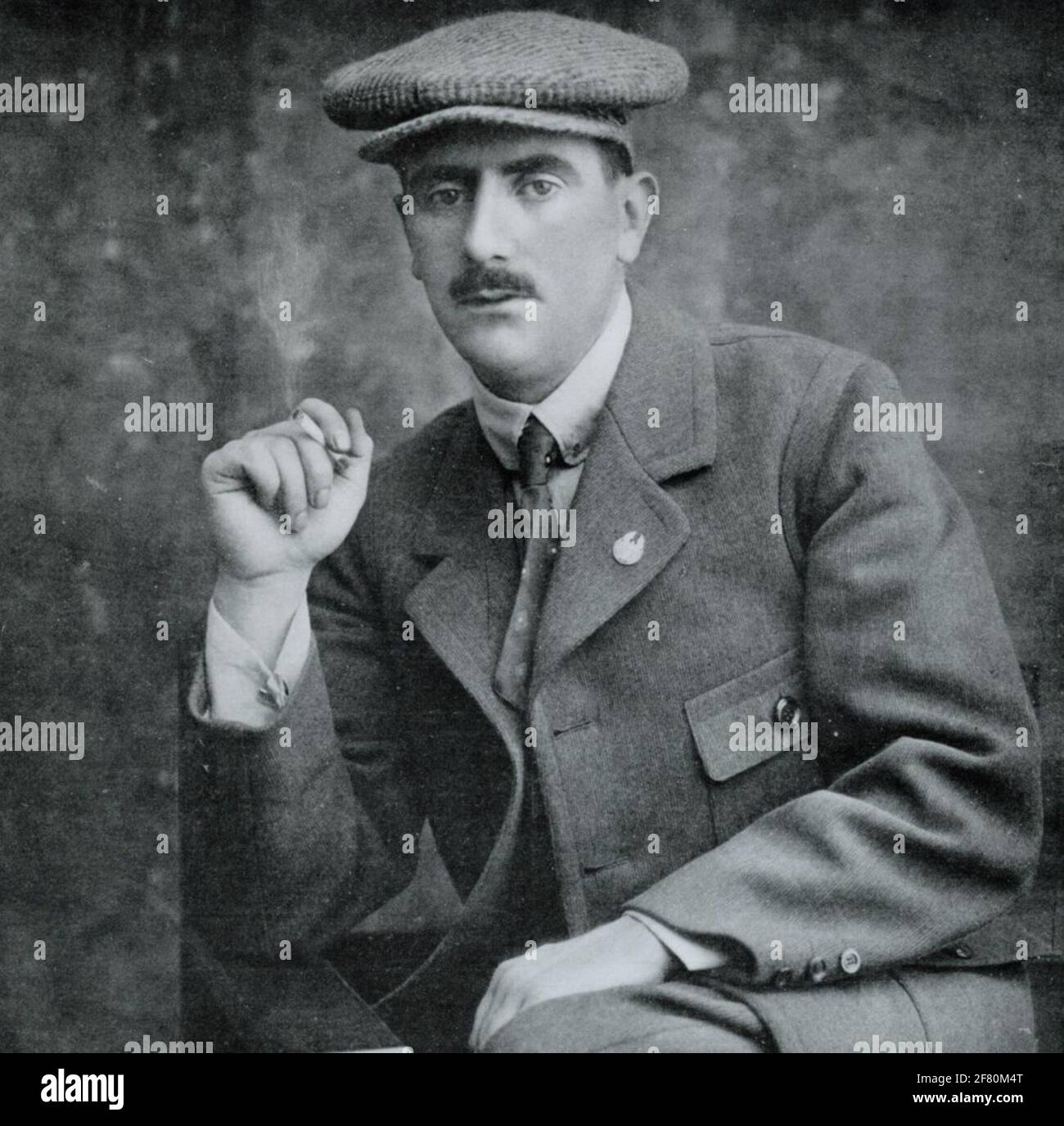 Aviation pioneer Marinus van Meel, born on 28-11-1880 in Rotterdam ...