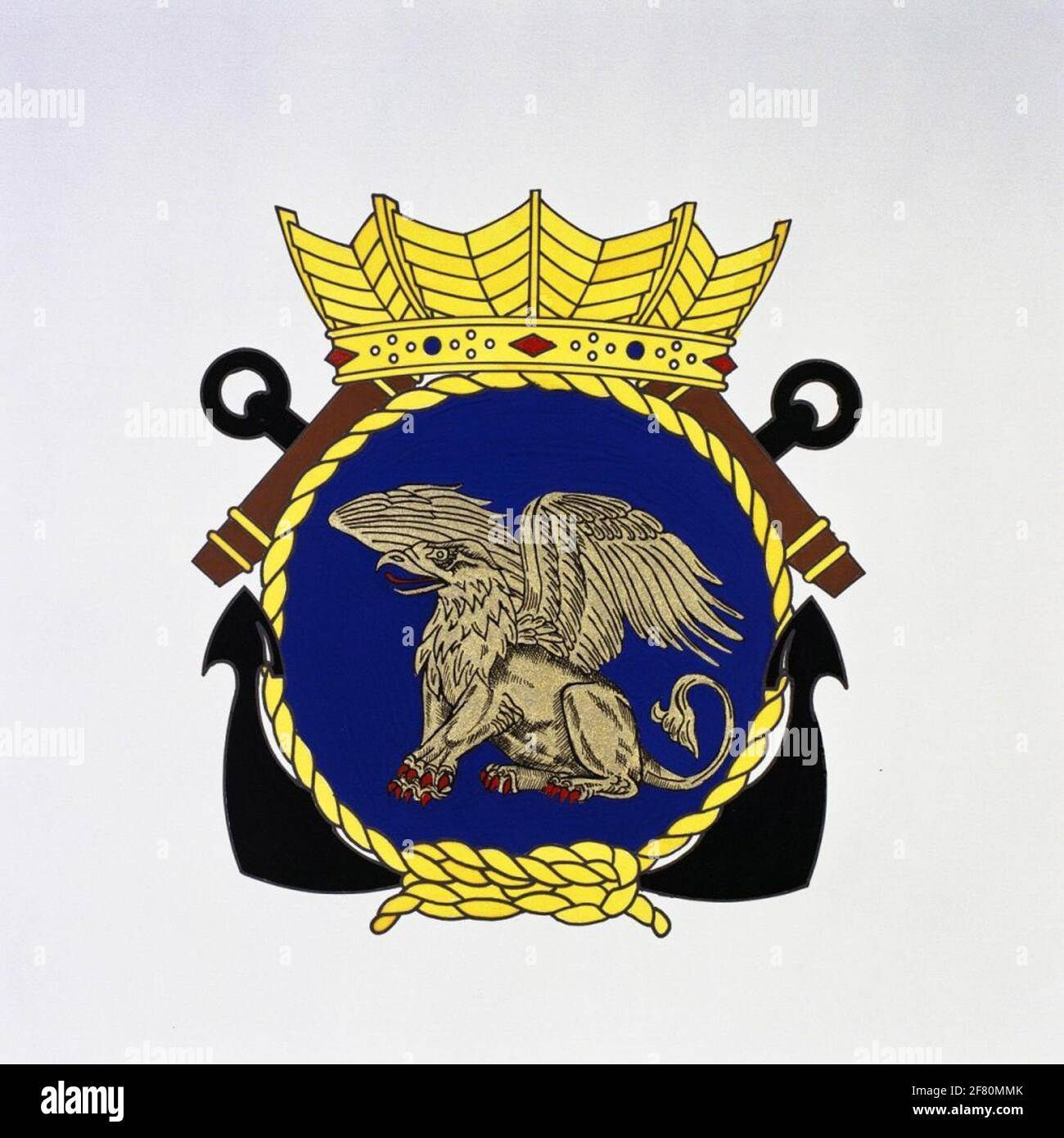 Fearless. The emblem depicts the griffin, a mythological animal that ...