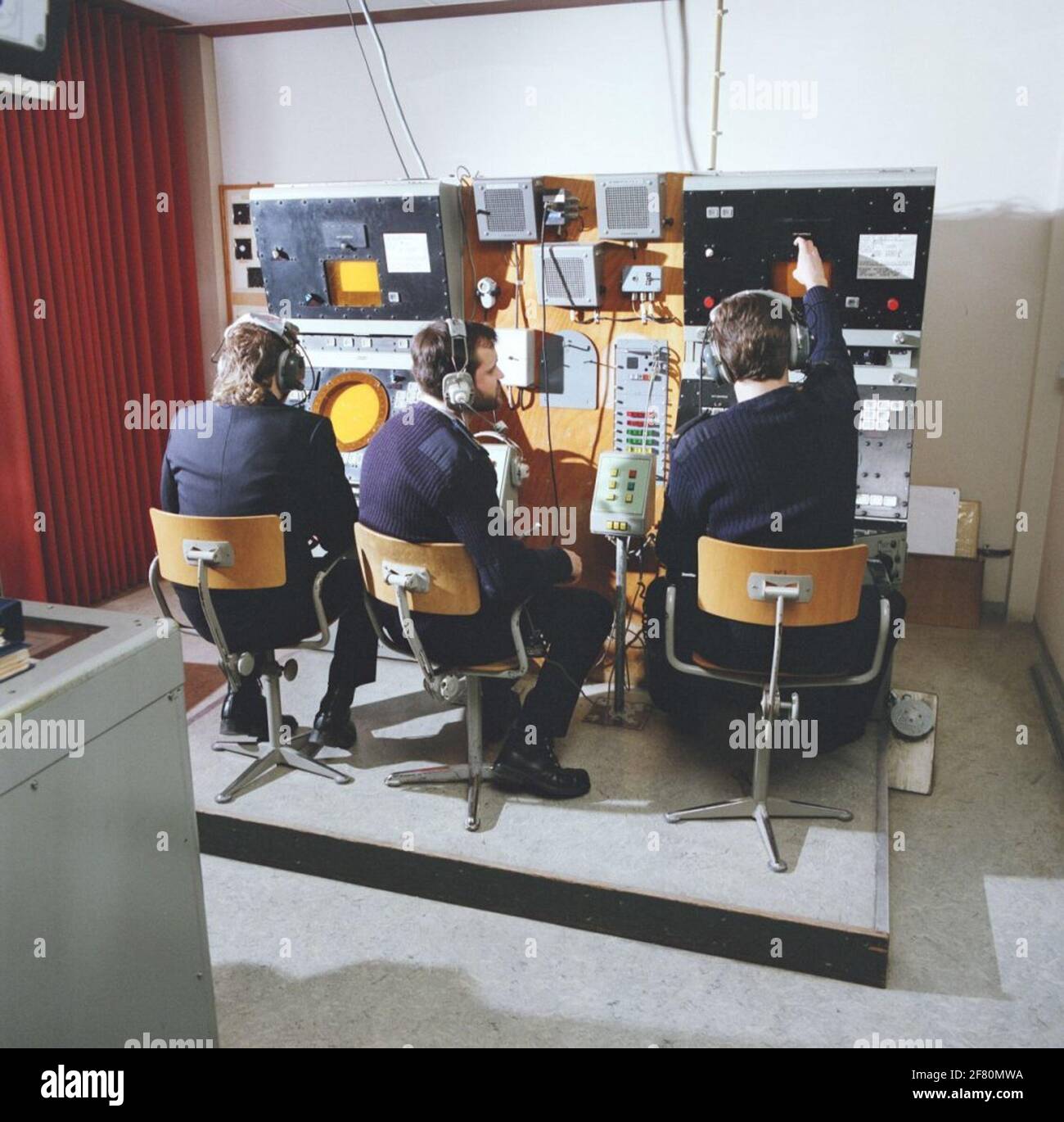 Instruction room of the operational school in Den Helder Stock Photo ...