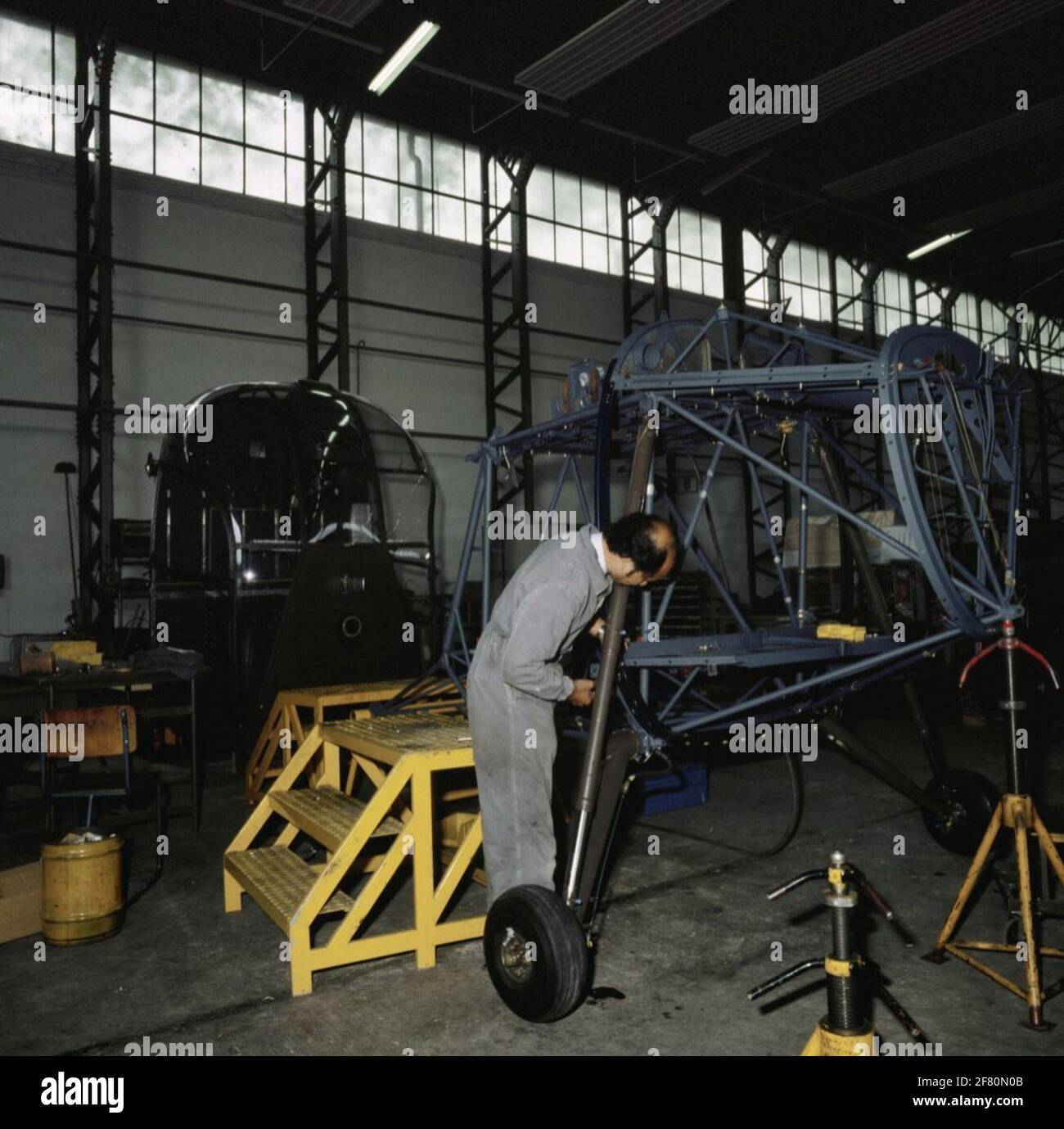 Depot aircraft equipment (DVM). Maintenance and overhaul to Bölkow BO ...