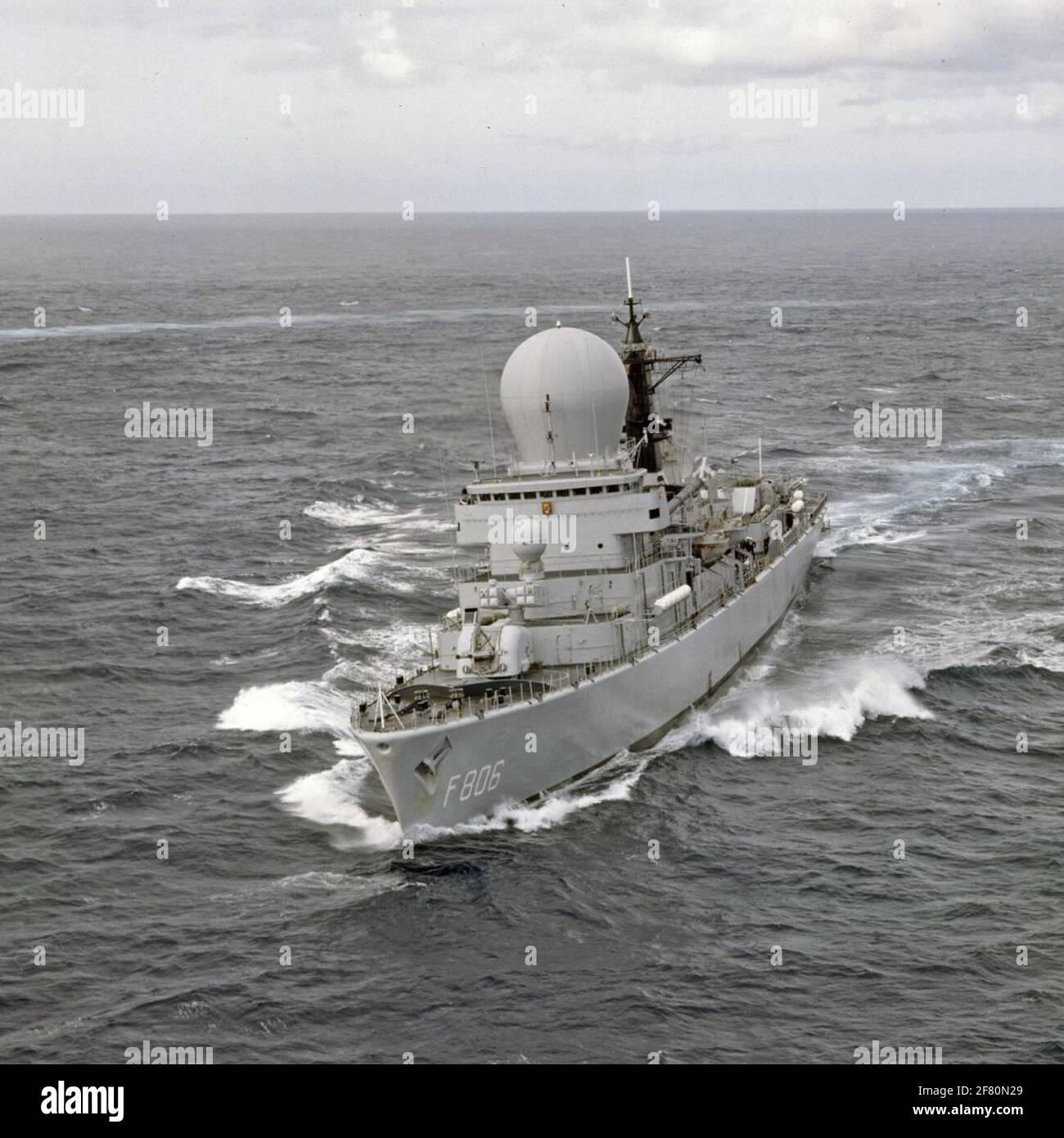 The GW frigate Hr.Ms. De Ruyter (1976-2001 Stock Photo - Alamy