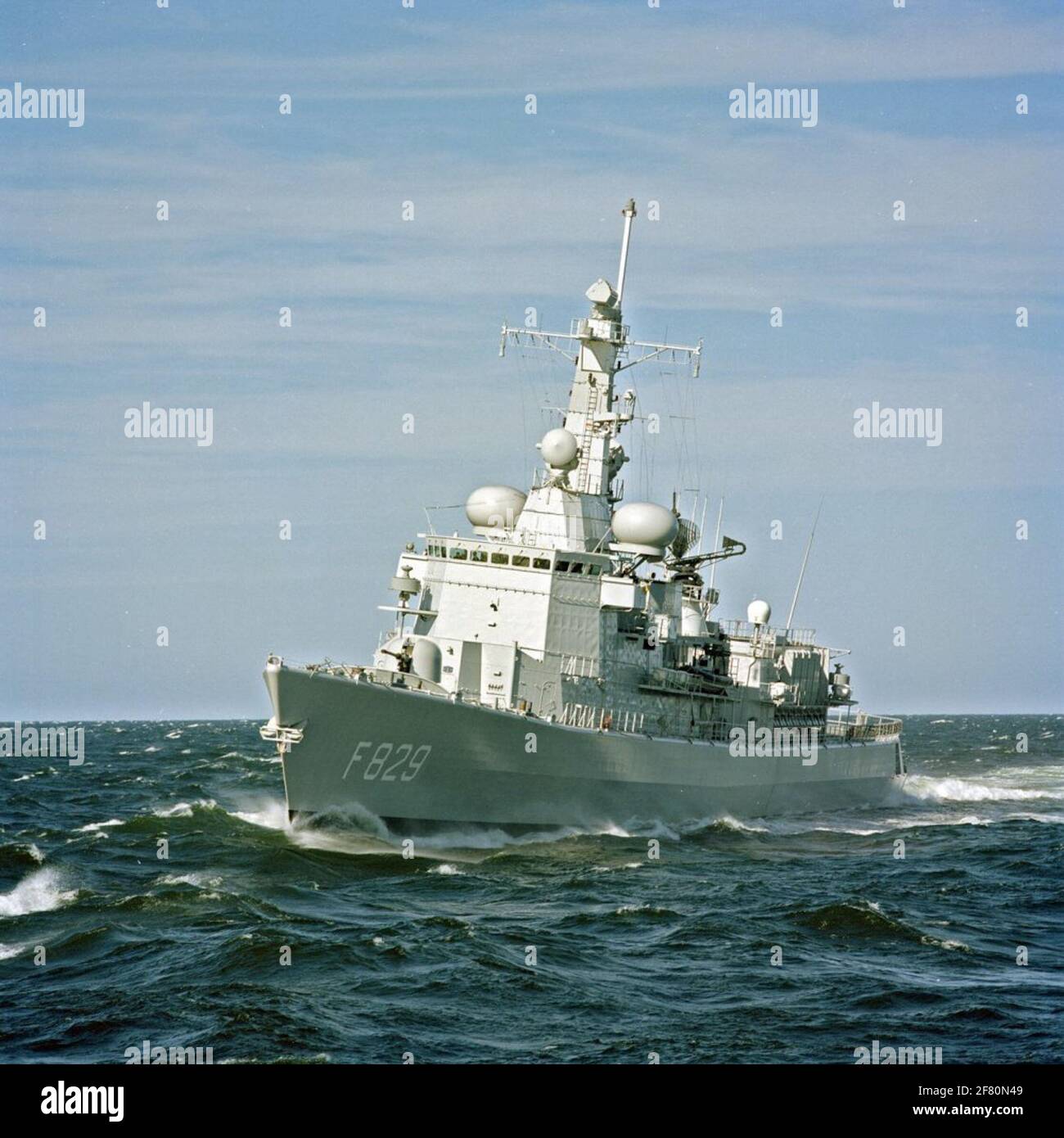 The M-Fregat Hr.Ms. Willem van der Zaan during the exercise "Baltops ...