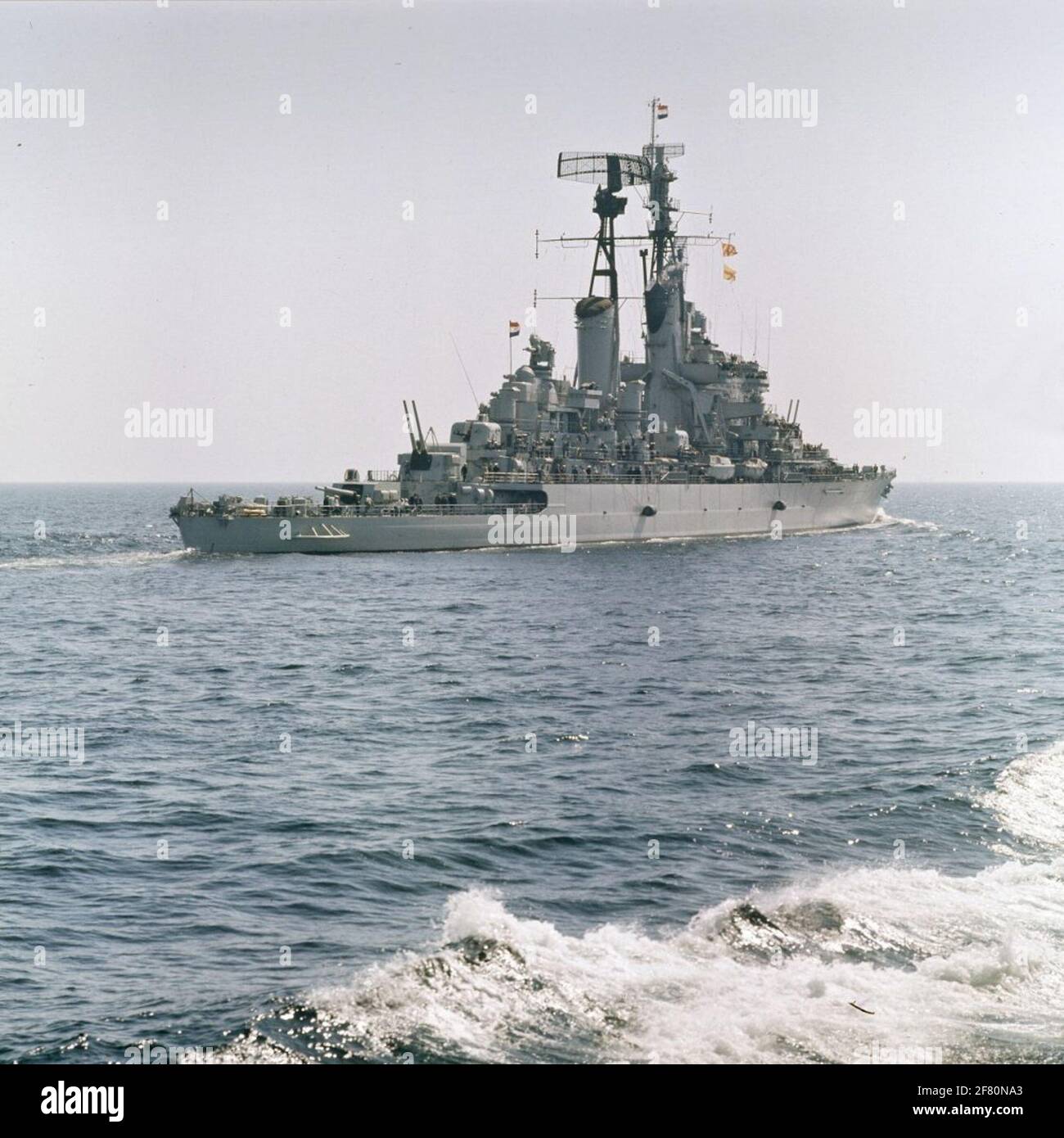 Cruiser Hr.Ms. De Ruyter (1953-1972 Stock Photo - Alamy