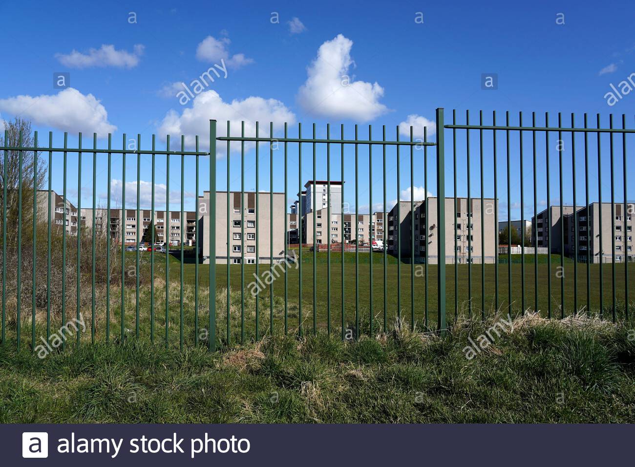 Sighthill and The Calders tower Blocks, Edinburgh, Scotland Stock Photo ...