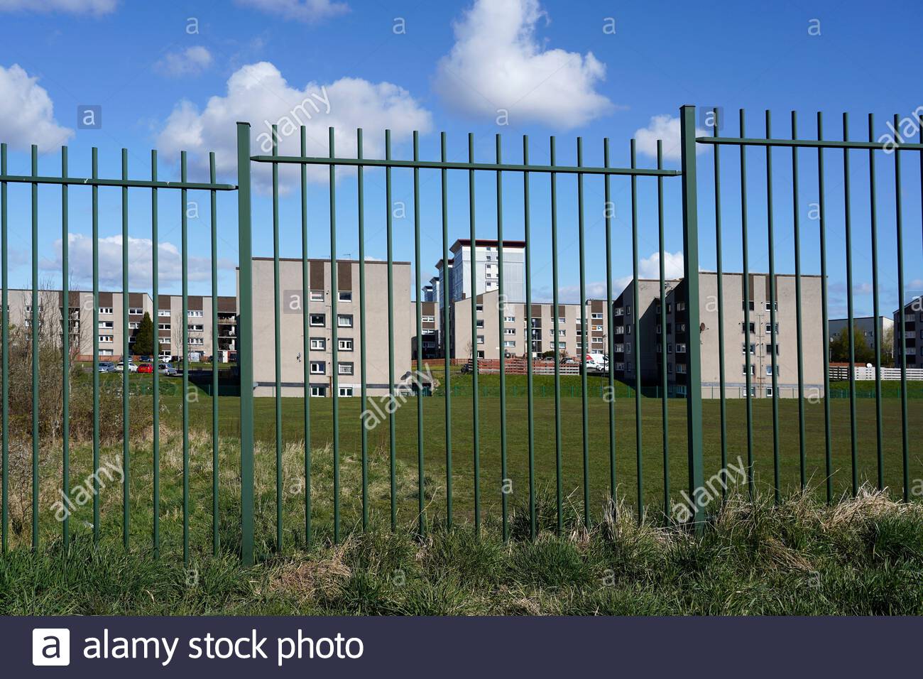 Sighthill and The Calders tower Blocks, Edinburgh, Scotland Stock Photo ...