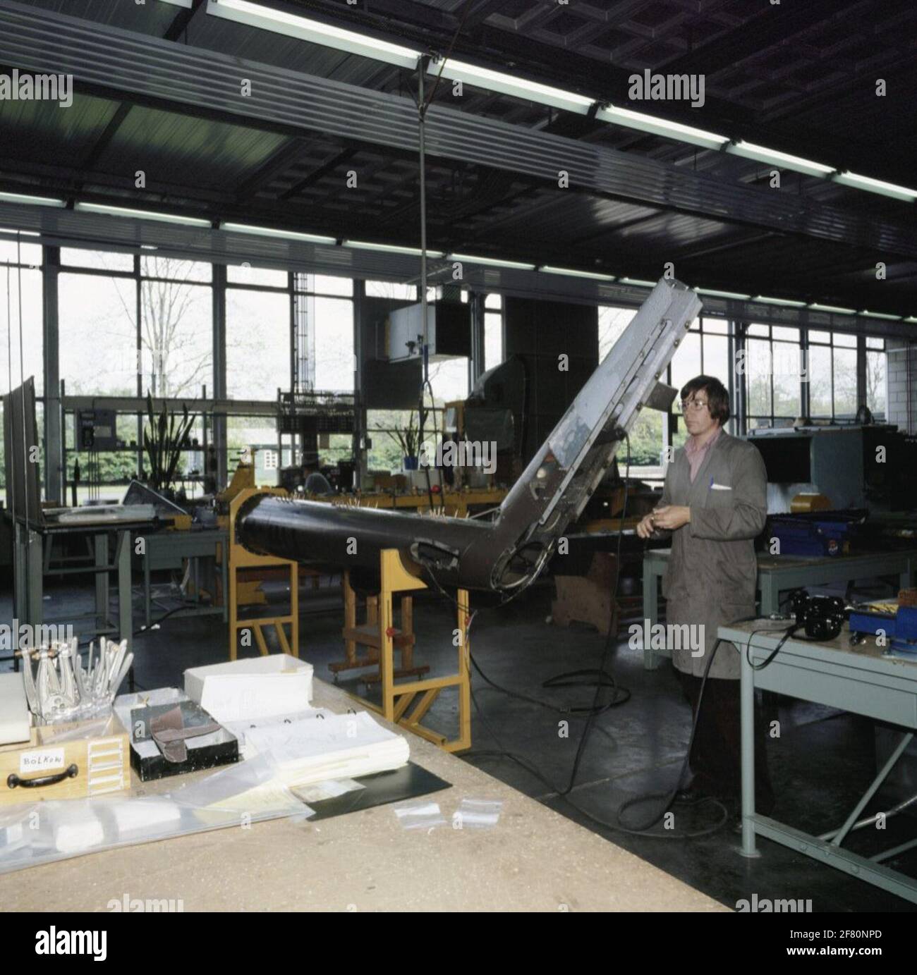 Depot aircraft equipment (DVM). Maintenance and overhaul to Bölkow BO ...